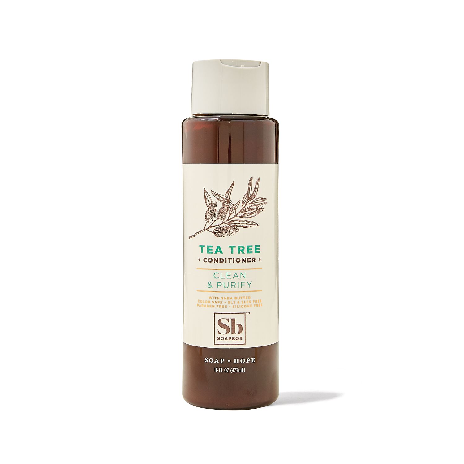 Soapbox Tea Tree Clean & Purify Conditioner 16oz | Hair Conditioners