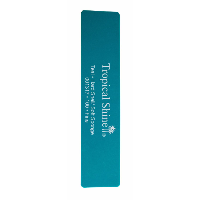 Tropical Shine Hard Shell Soft Sponge | Cuticle Pushers