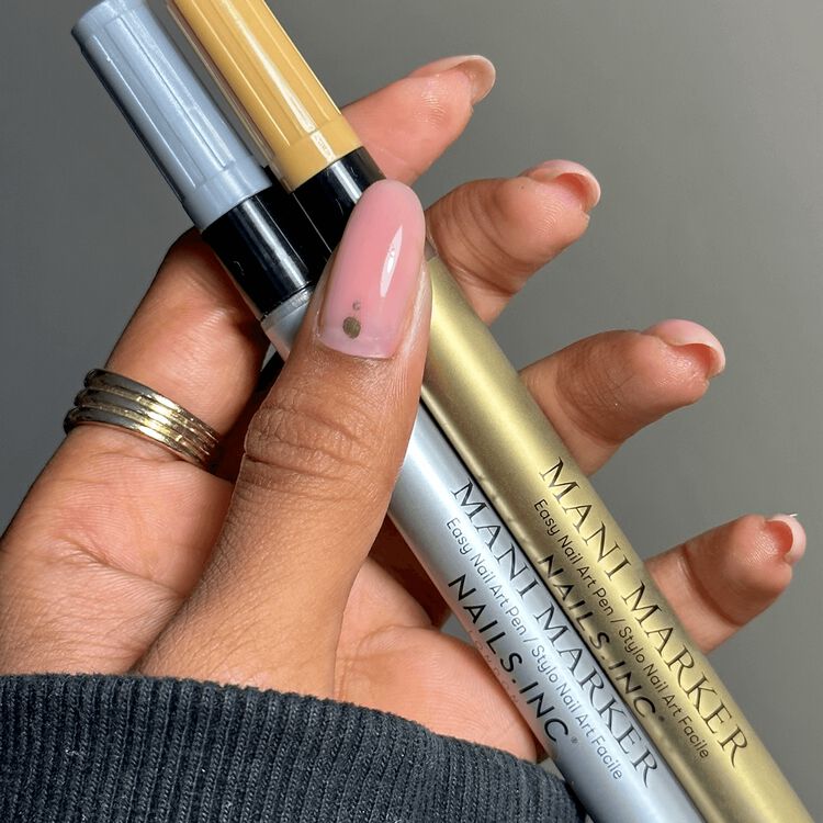 Nails INC Gold Mani Marker | Nail Polish Mani Marker | Sally Beauty