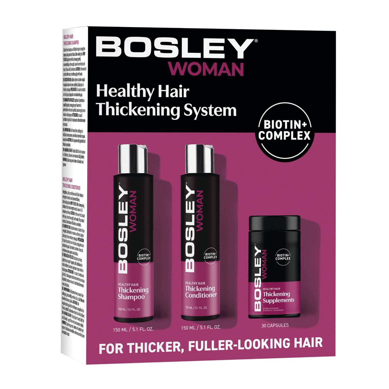 Bosley Women's Healthy Hair Thickening System | Sally Beauty