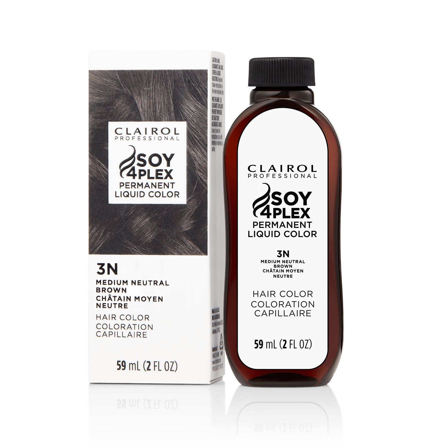 Clairol Professional 3N/83N Medium Neutral Brown LiquiColor Permanent ...