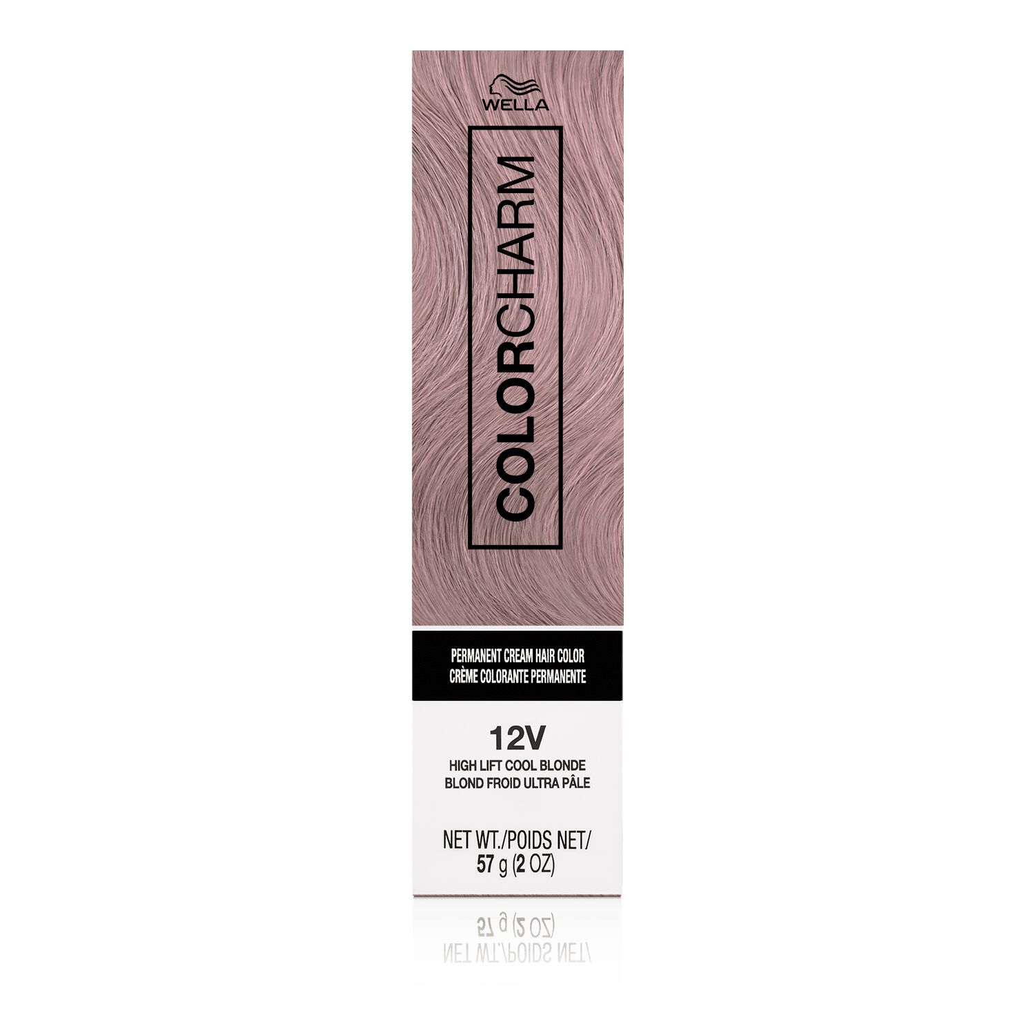 Wella colorcharm 12V High Lift Cool Blonde Permanent Cream Hair Color ...