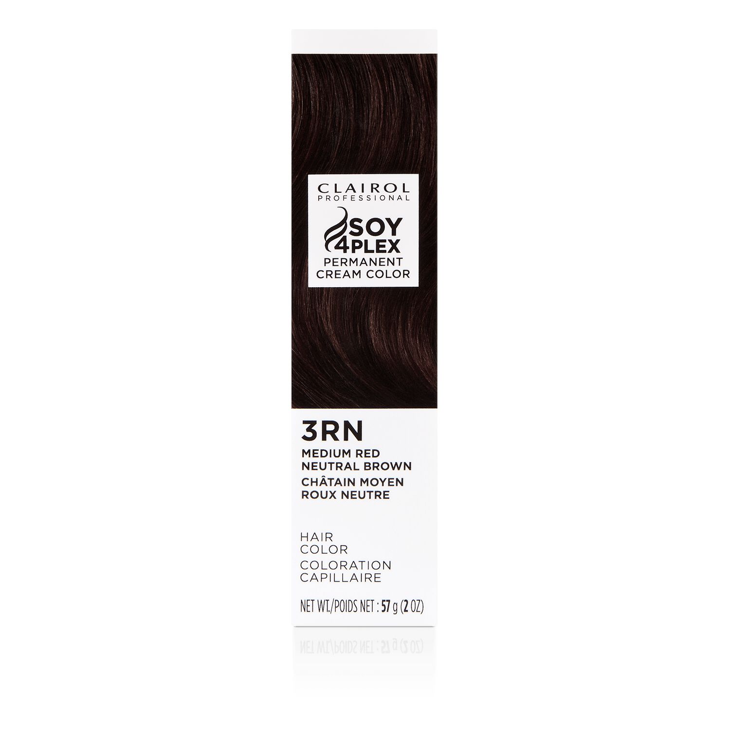 Soy4Plex 3RN Medium Red Neutral Brown Permanent Cream Hair Color by ...