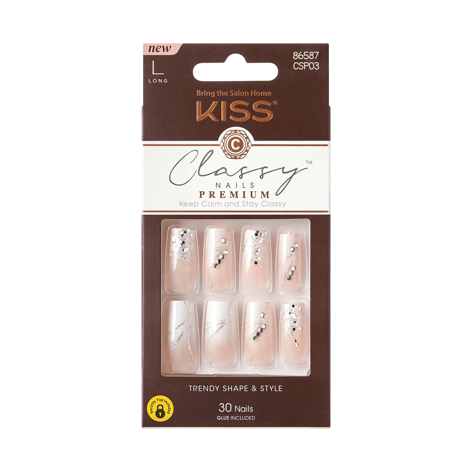 KISS Classy Nails Premium - Stunning | Sally Beauty