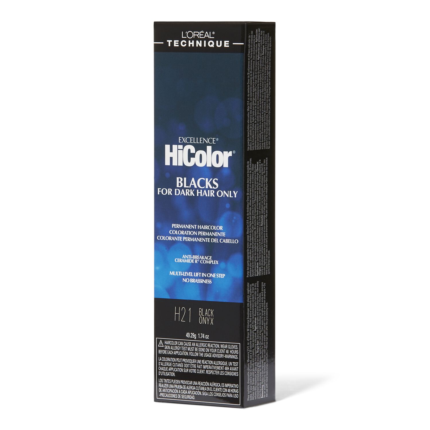 Loreal H21 Black Onyx Permanent Hair Color - Black Hair Color | Sally ...