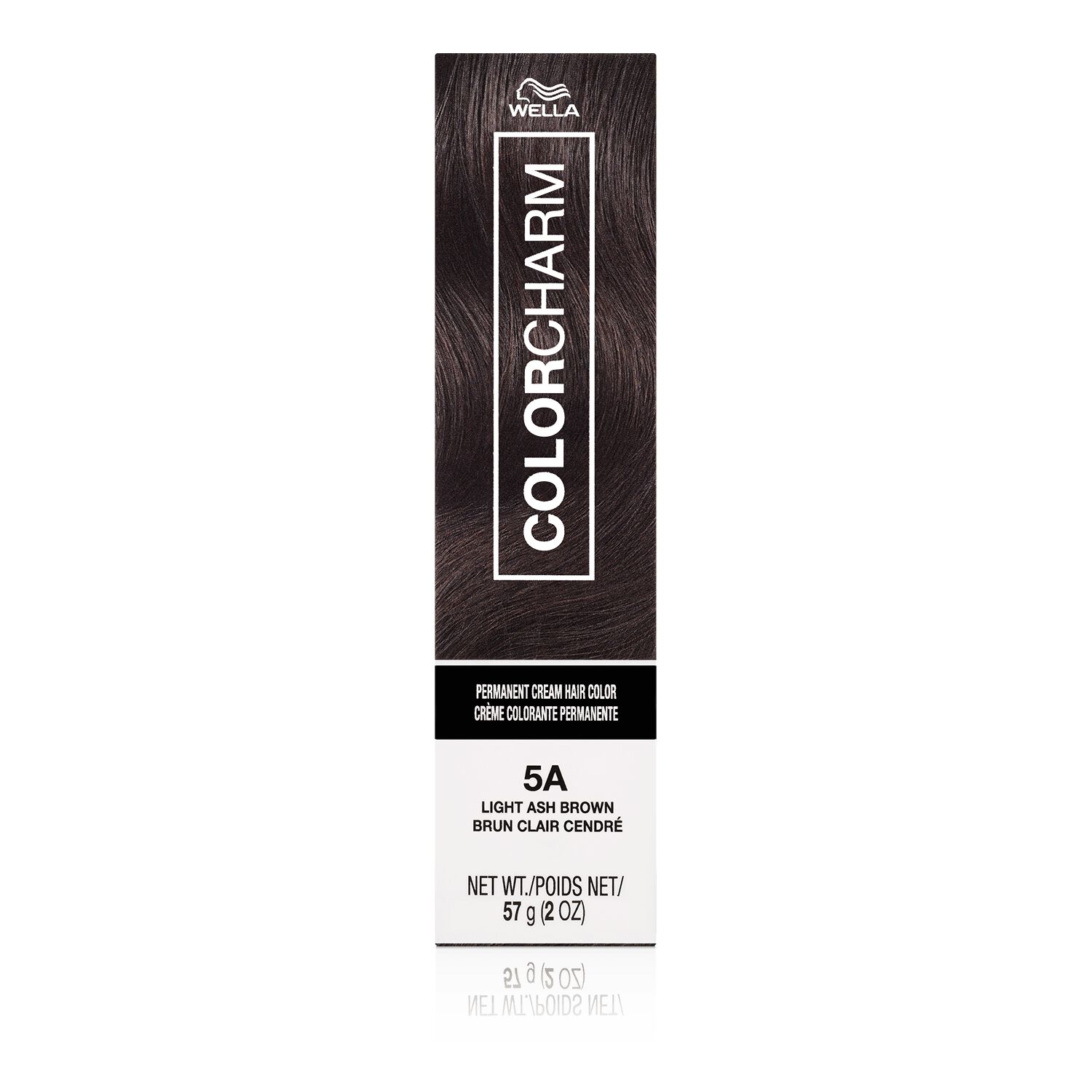 Wella colorcharm 5A Light Ash Brown Permanent Cream Hair Color | Hair ...