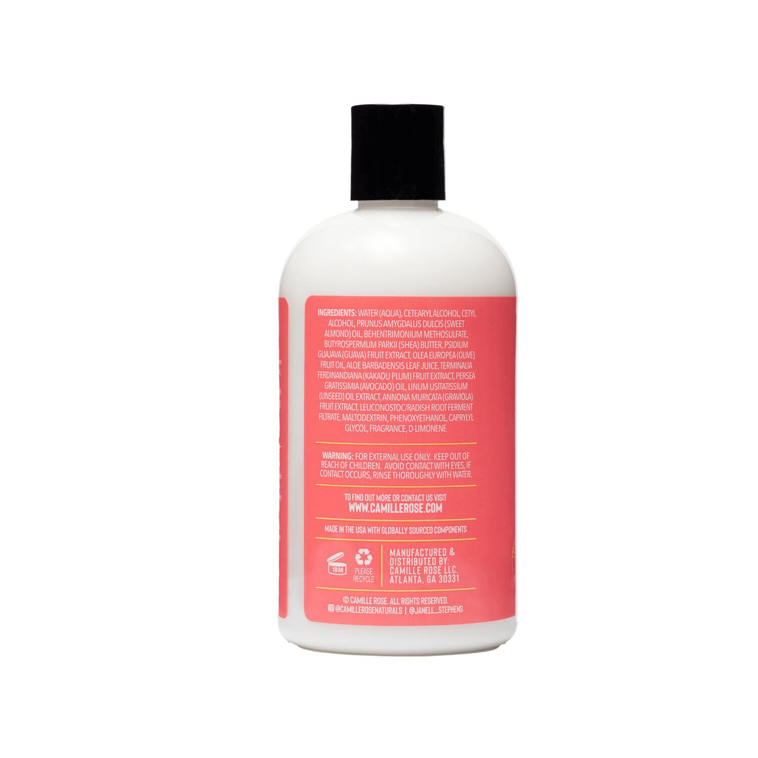 Camille Rose Naturals Guava Slip Detangling Conditioner | Sally Beauty