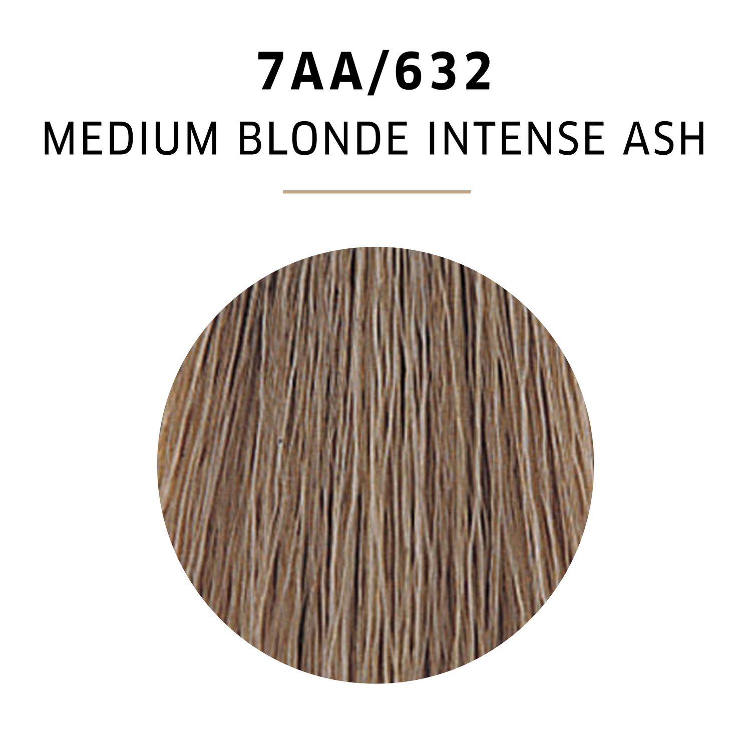 Wella Medium Ash Blonde 7AA Color Charm Gel Permanent Hair Color