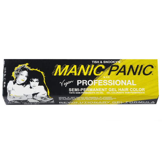 Manic Panic Solar Yellow Pro Semi-Permanent Gel Hair Color | Sally Beauty