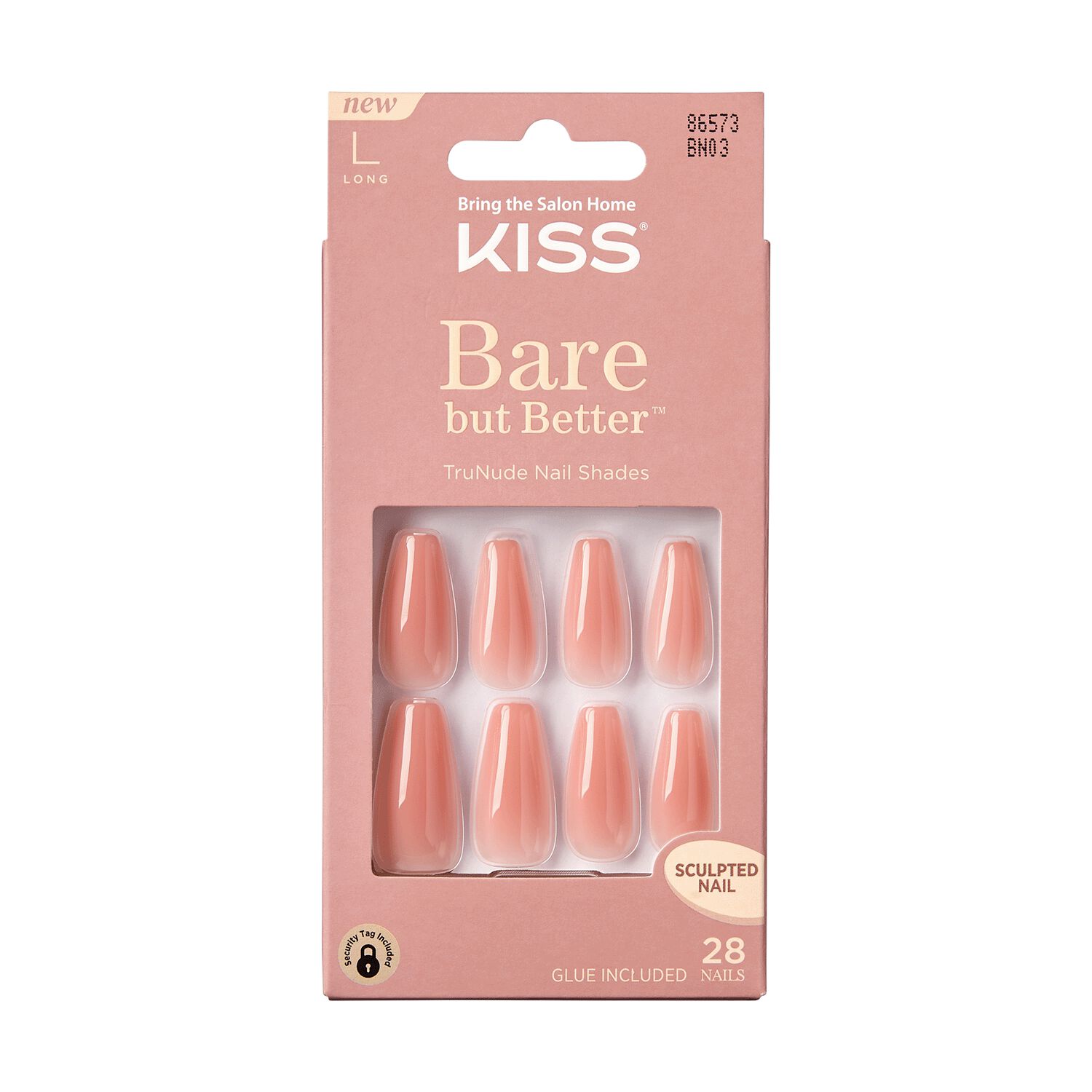 KISS Bare-But-Better Press-On Nails Nude Glow | Nails | Sally Beauty