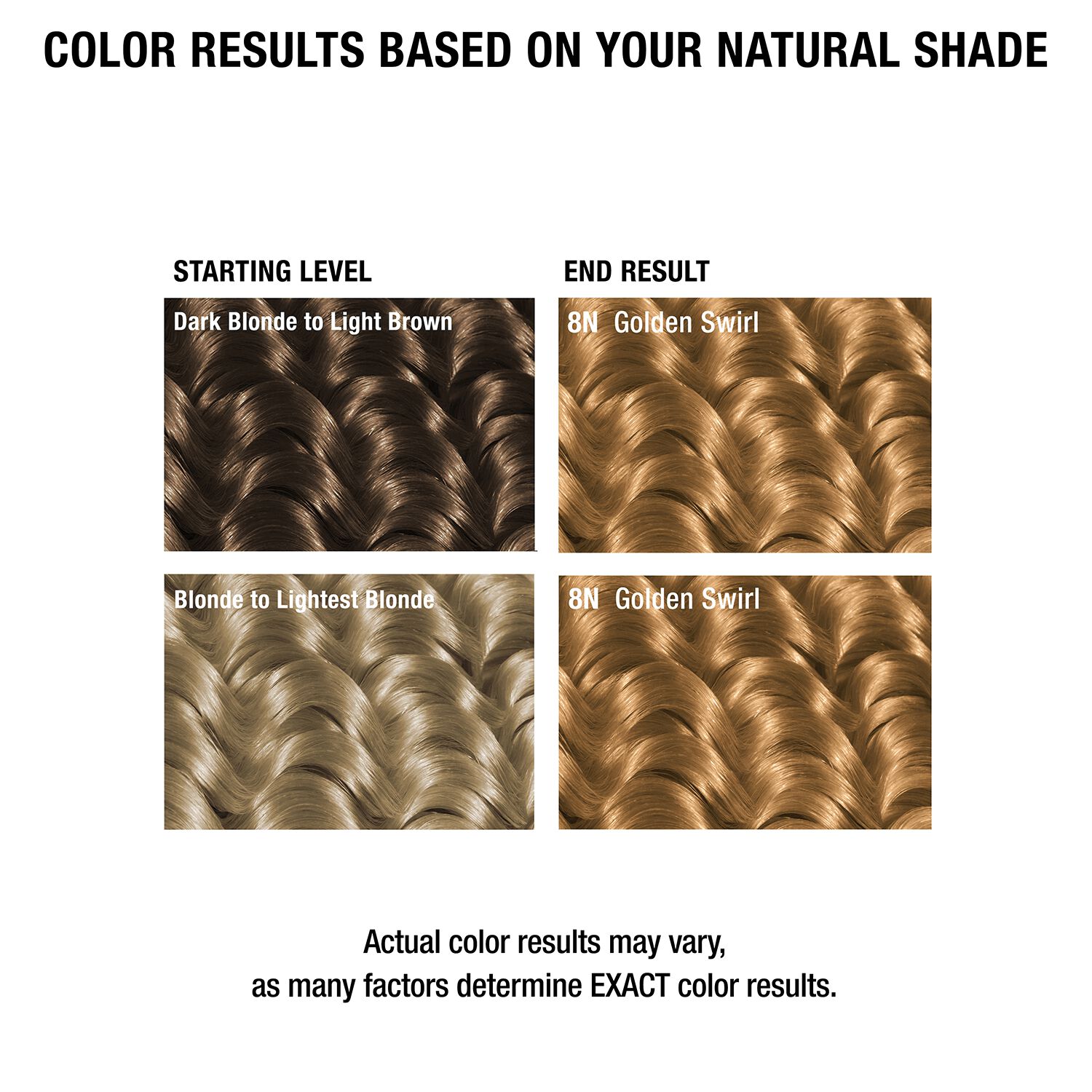 All About Curls Golden Swirl 8N Permanent Hair Color | Sally Beauty