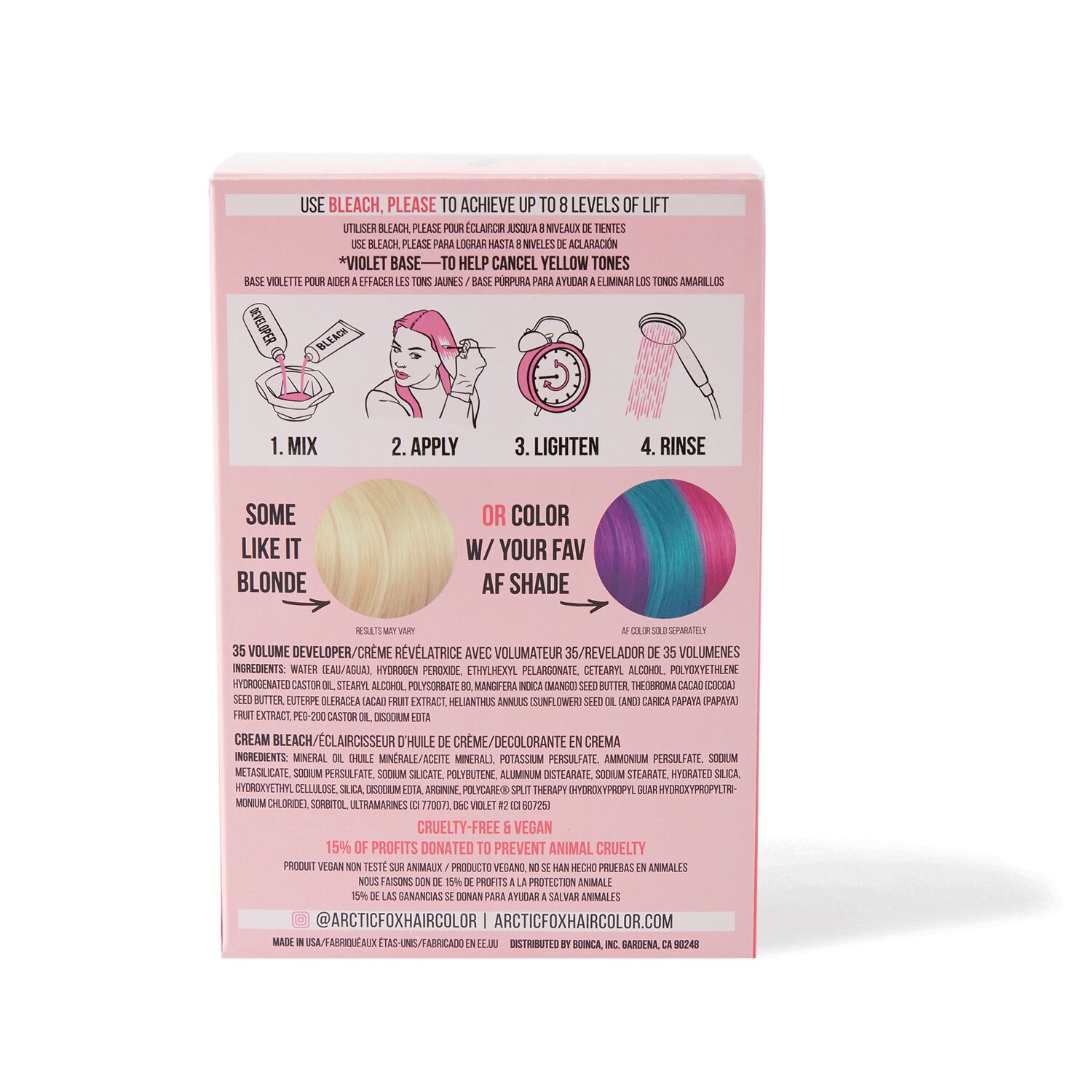 Artic Fox Bleach, Please Complete Lightening Kit | Lightener | Sally Beauty