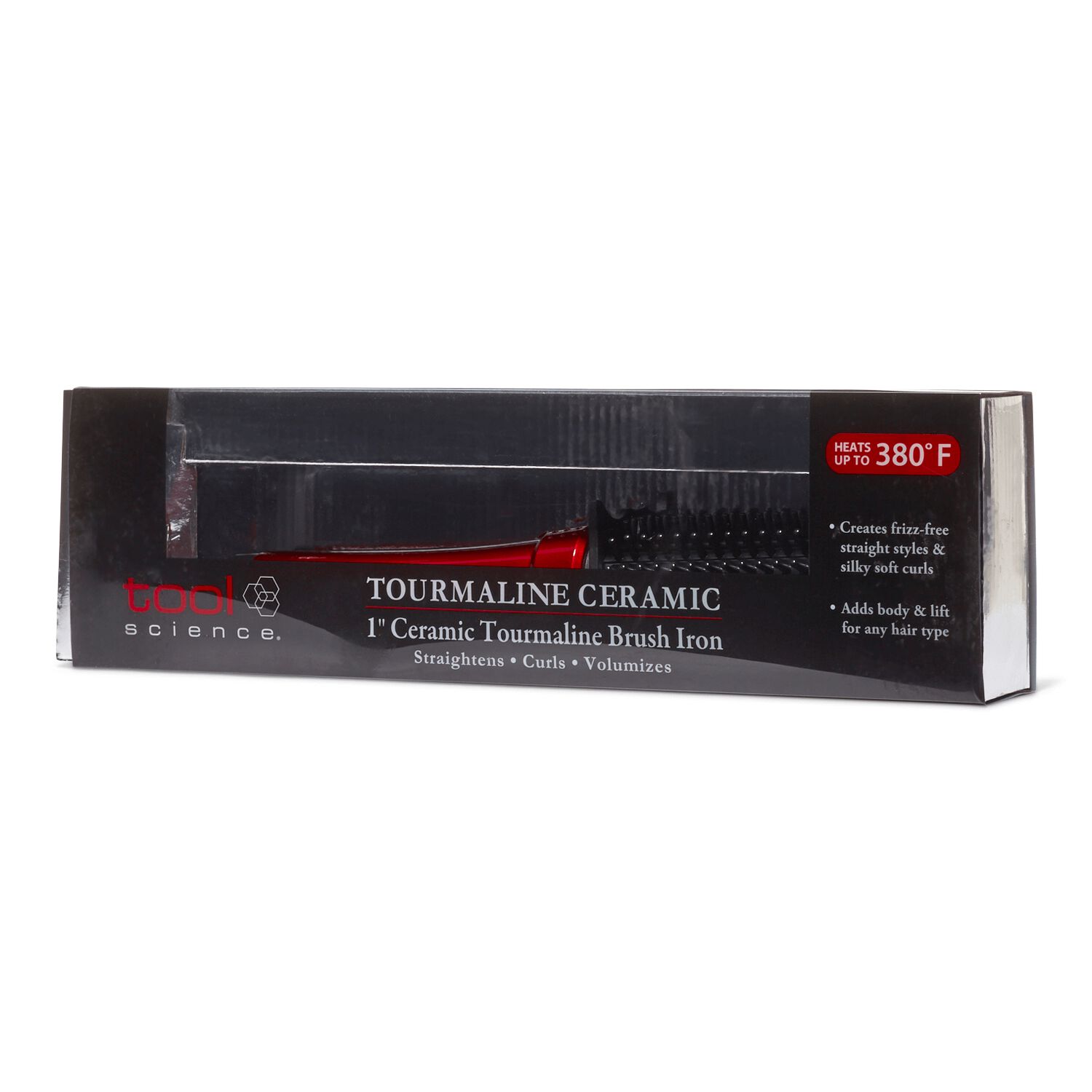 Tool Science Tourmaline Ceramic Brush Iron