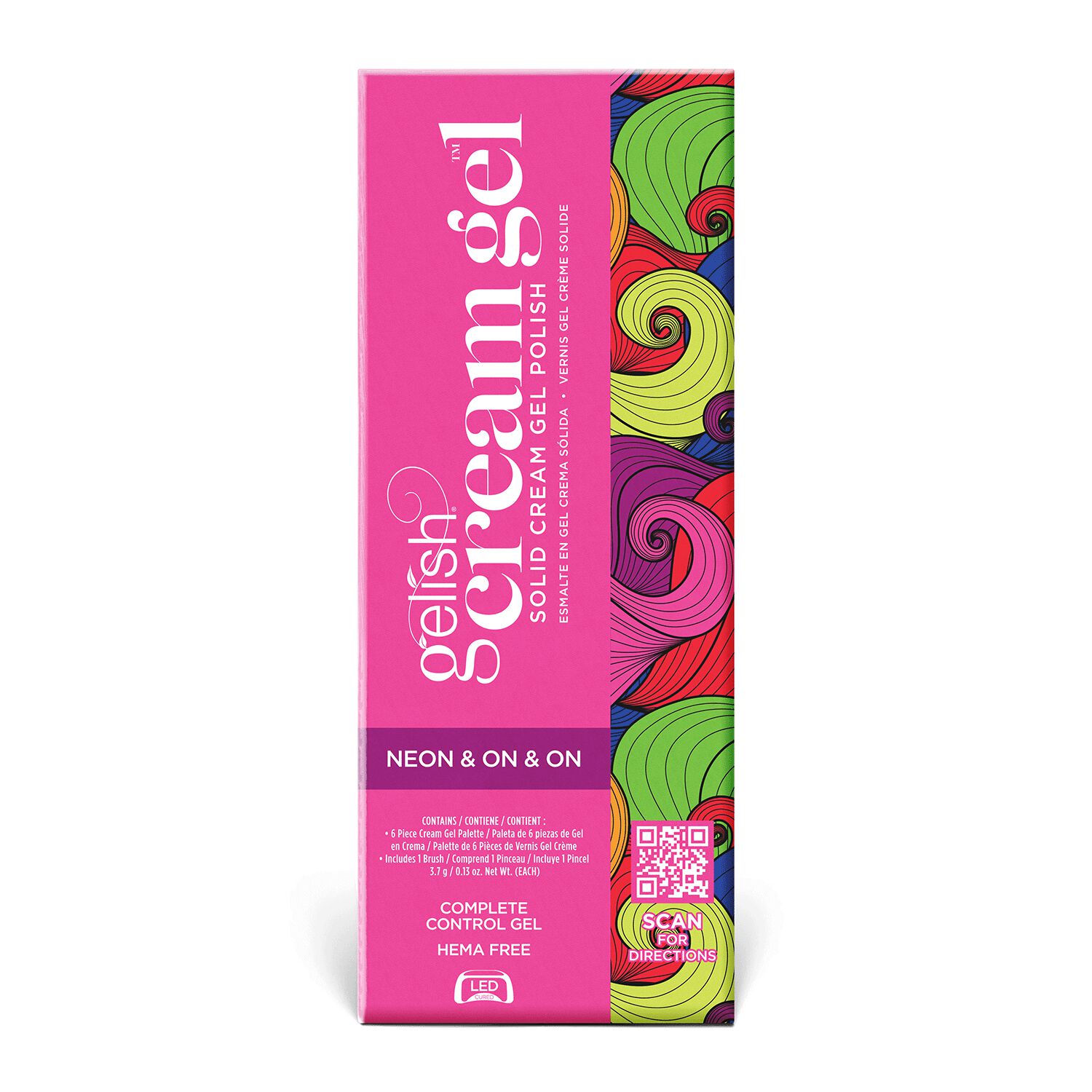 Gelish Cream Gel Polish Palette - Neon | Nails | Sally Beauty