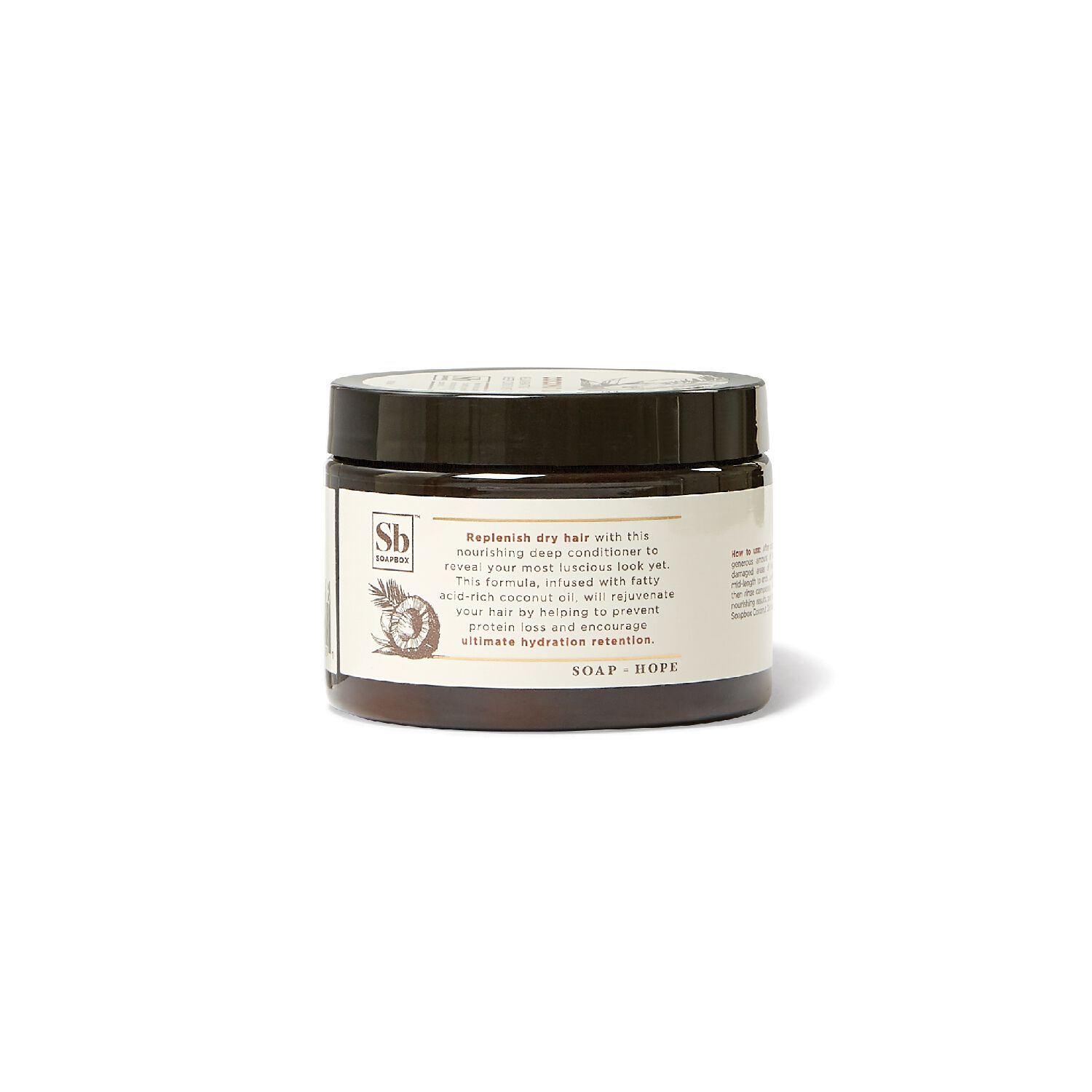 Coconut Oil Rejuvenating Deep Conditioner Jar by Soapbox | Conditioner ...