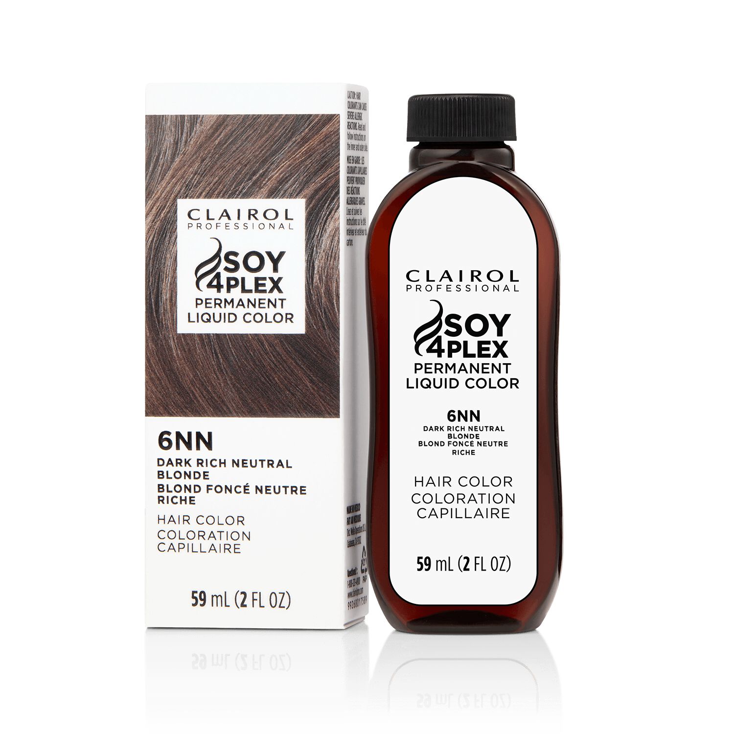 Clairol Professional 6NN Dark Rich Neutral Blonde LiquiColor Permanent ...