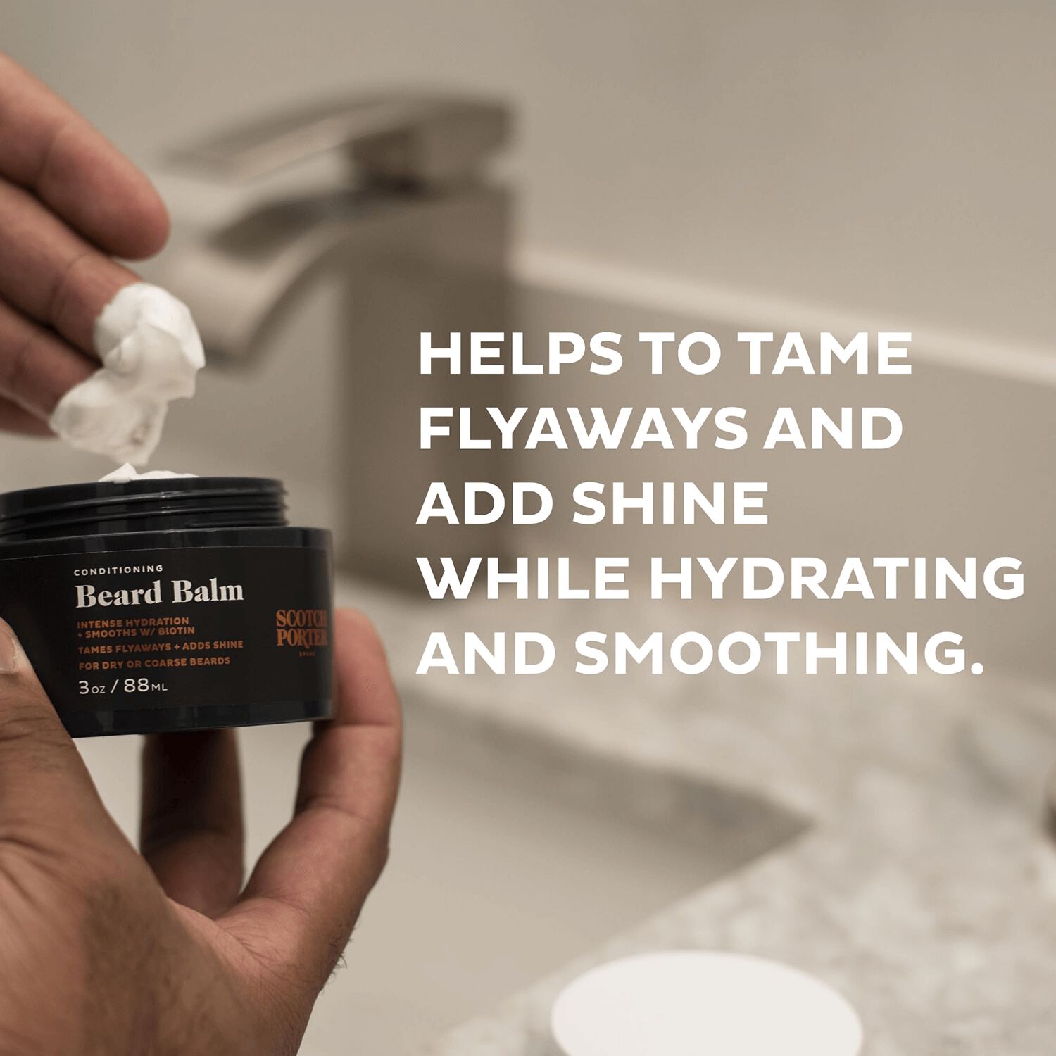 Scotch Porter Conditioning Beard Balm 3 oz | Sally Beauty