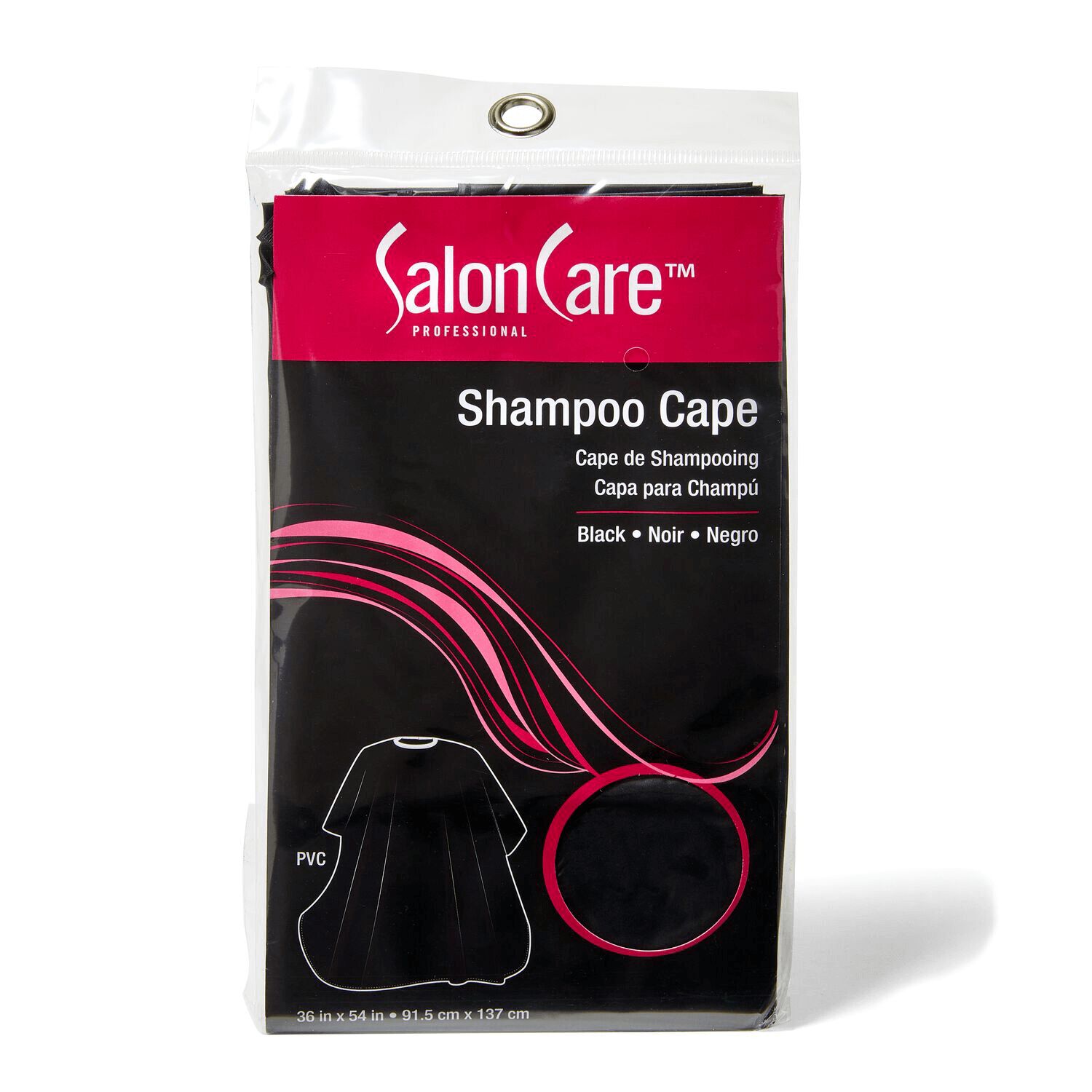 Salon Care Shampoo Cape Black