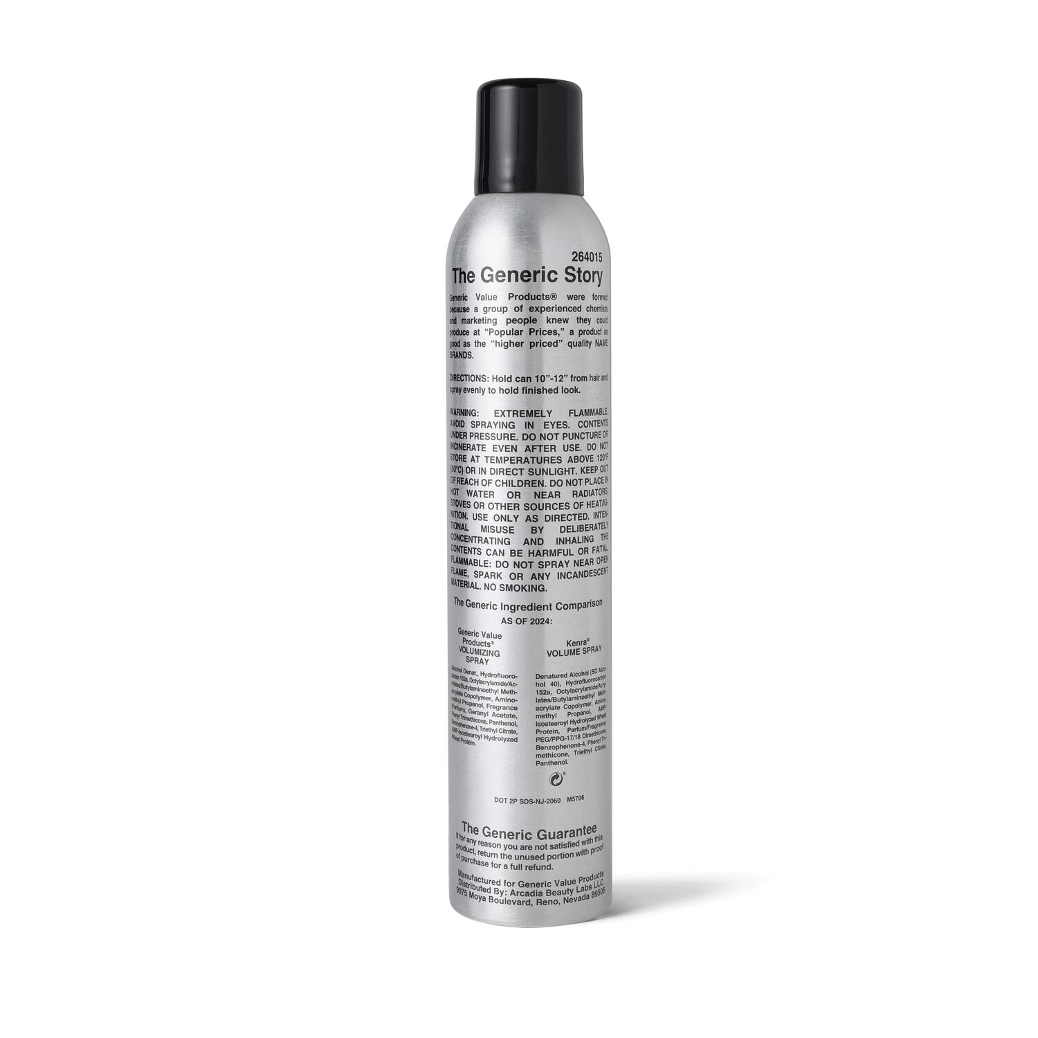 GVP Volumizing Spray Compare to Kenra Volume Spray 1 oz