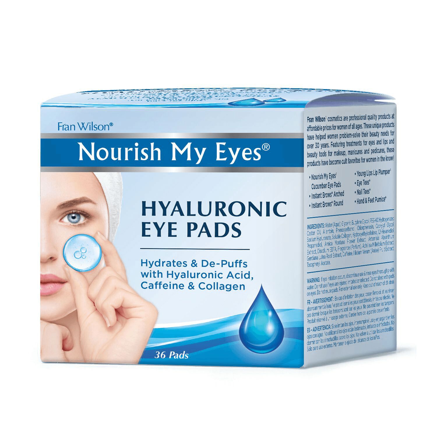 Fran Wilson Hyaluronic Eye Pads | Nourish My Eyes | Sally Beauty