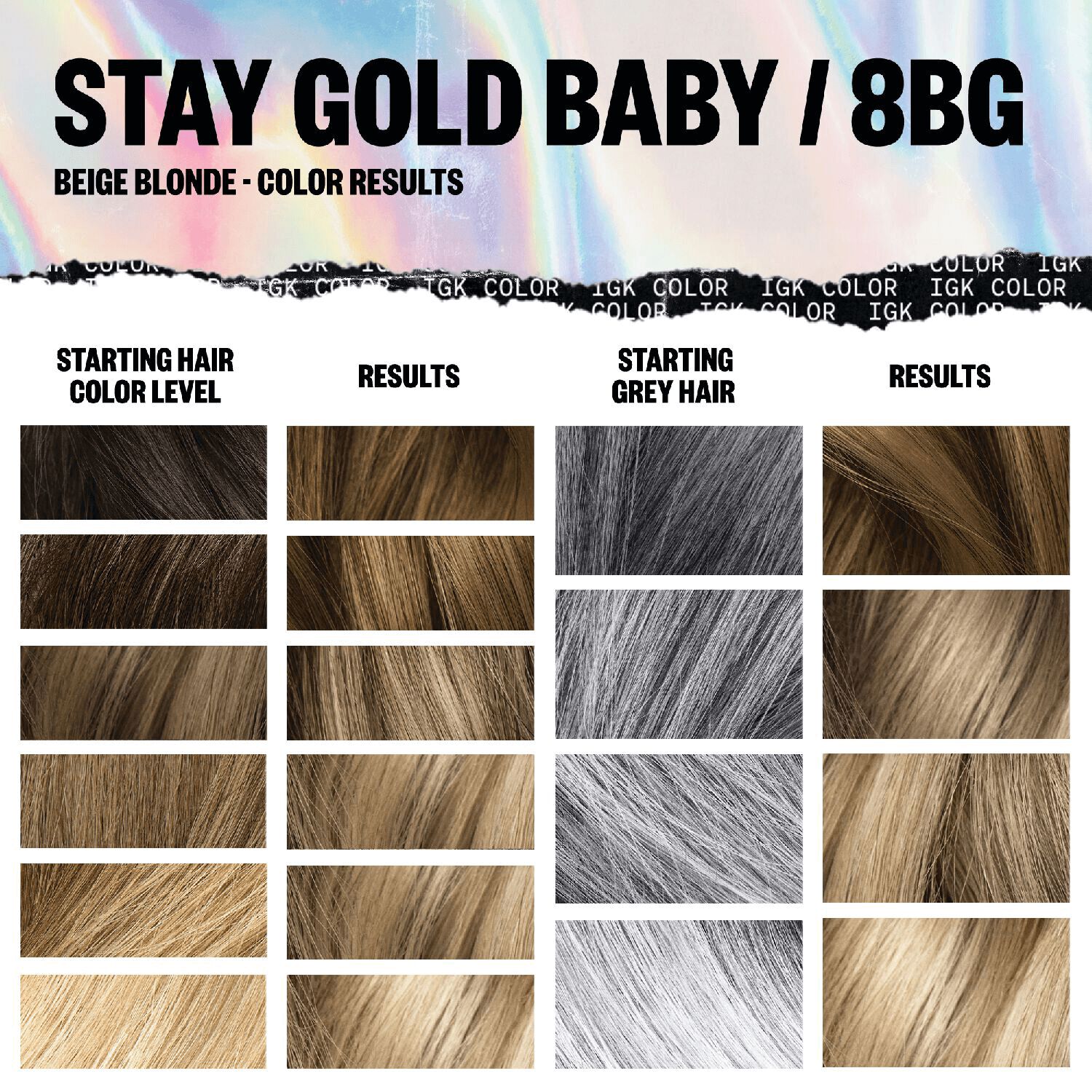 IGK Stay Gold Baby Permanent Color Kit | Sally Beauty