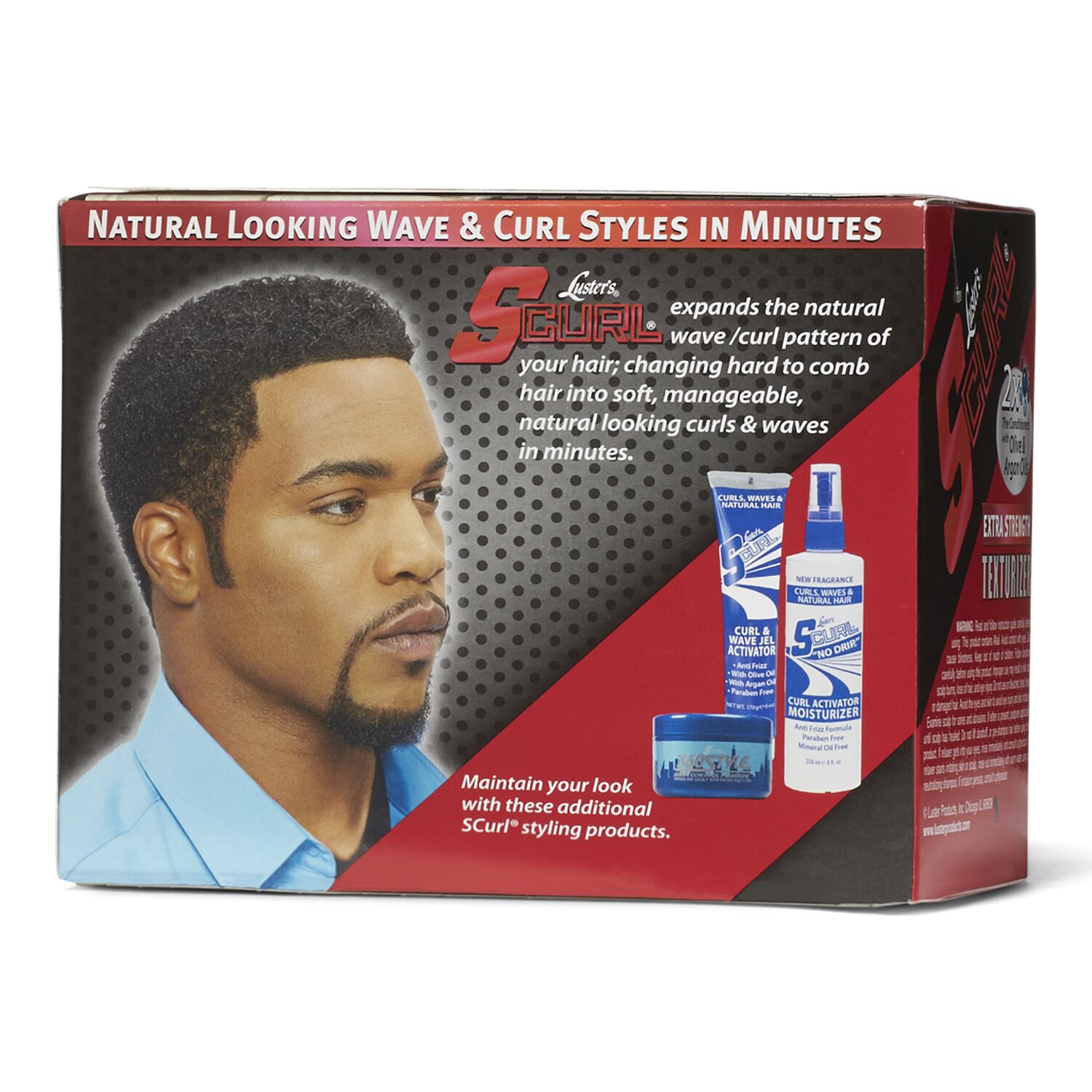 Luster's S-Curl Texturizer Kit Extra Strength