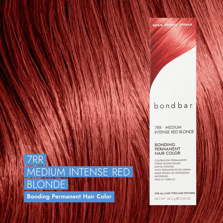 bondbar 7RR Medium Intense Red Blonde Bonding Permanent Crème Hair ...