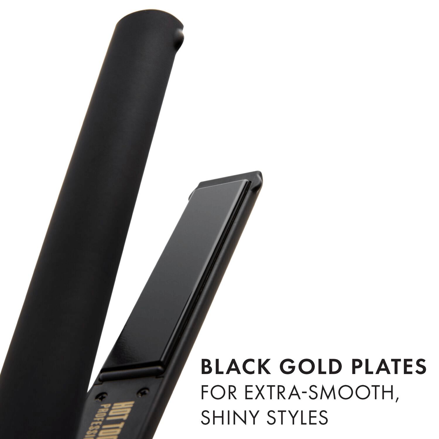 Hot Tools 1" Black Gold Salon Flat Iron | Sally Beauty