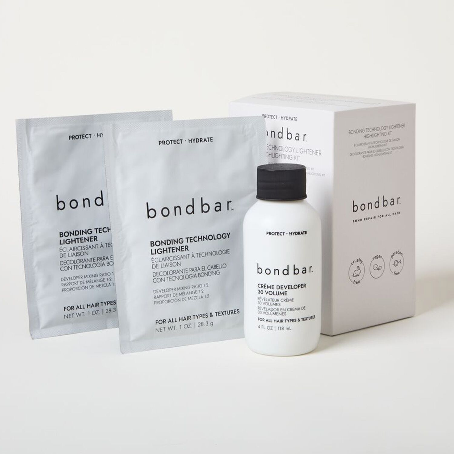 bondbar Bonding Technology Lightener Highlighting Kit | Hair Color ...