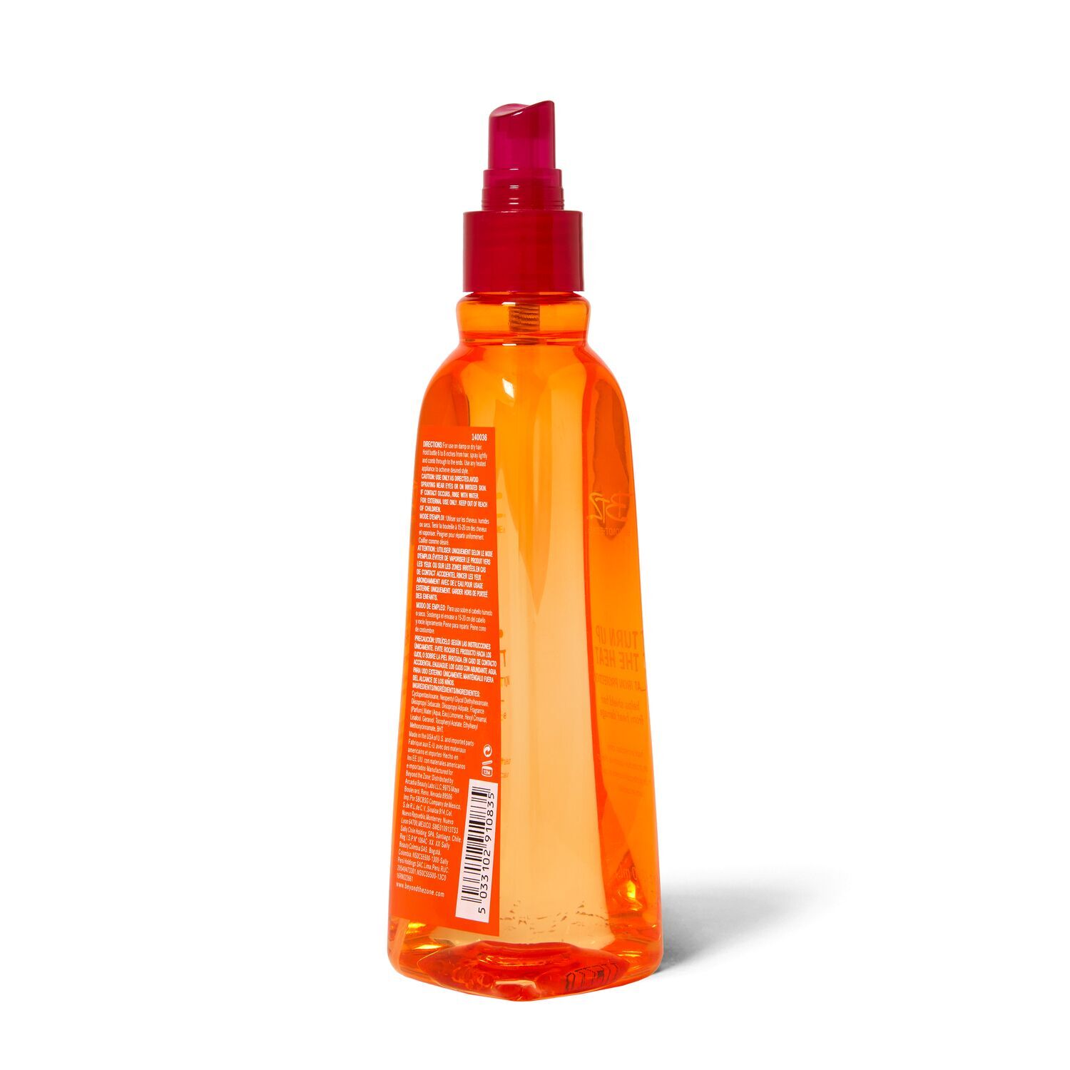 Beyond The Zone Turn Up The Heat Flat Iron Protection Spray | Heat ...