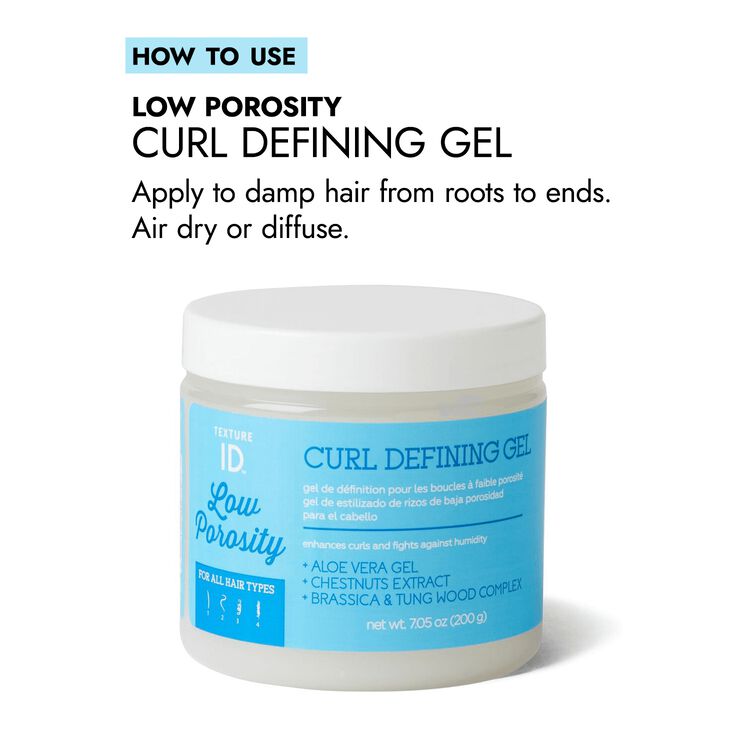 Texture ID Low Porosity Curl Defining Gel | Sally Beauty