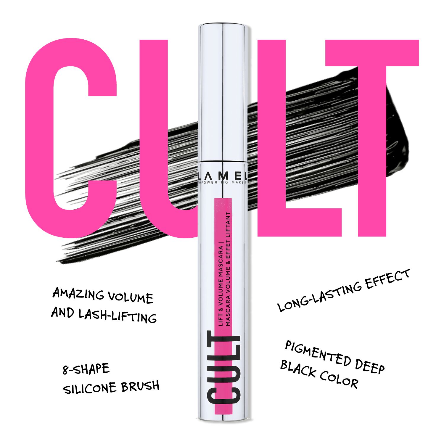LAMEL Cult Lift & Volume Mascara | Sally Beauty
