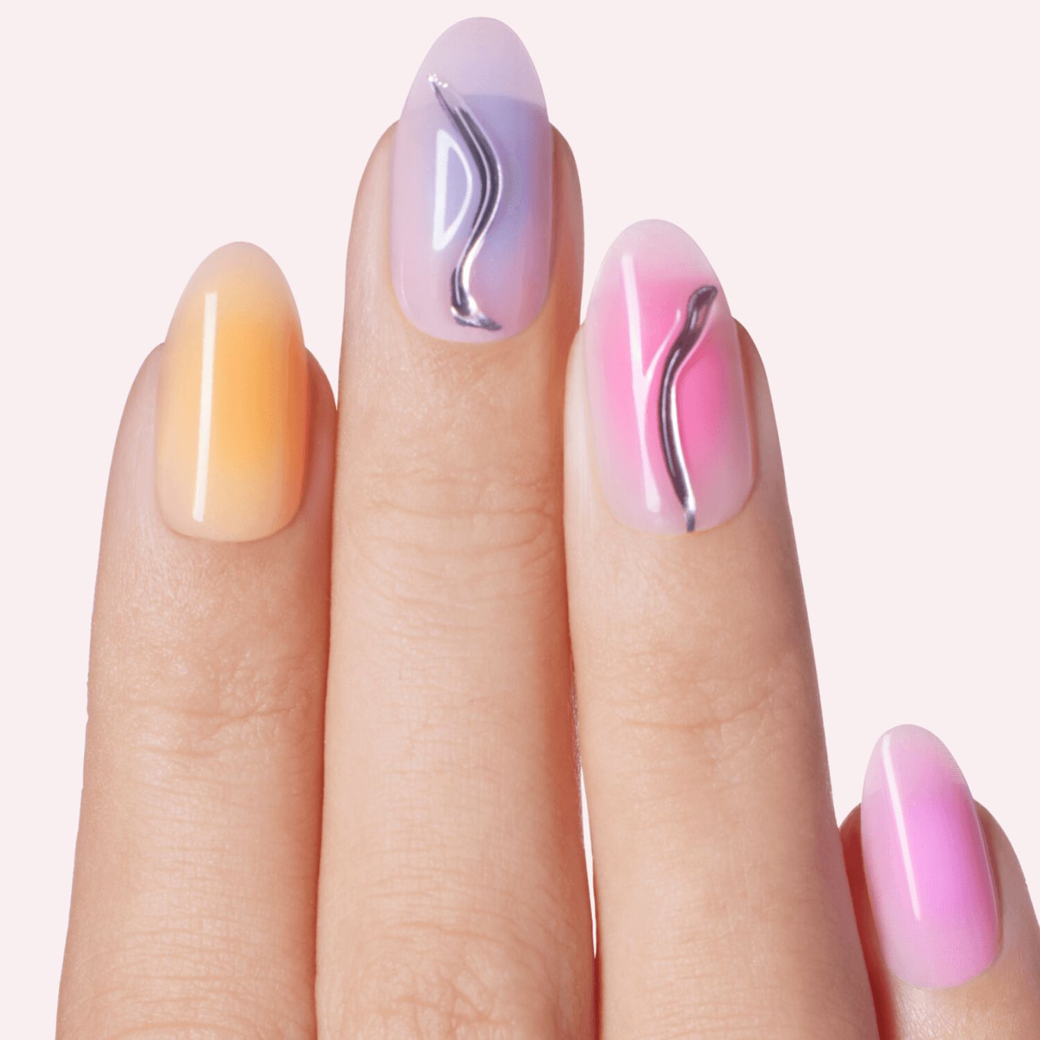 Dashing Diva Magic Press Press-On Gel Nails Chakra Ramen | Nails ...