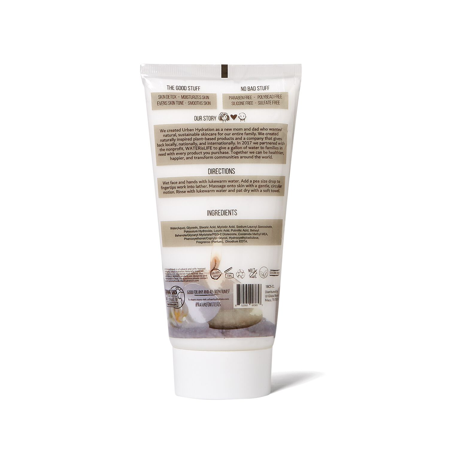 Urban Hydration Nourish & Rehydrate Castor & Shea Face Wash | Face Care ...