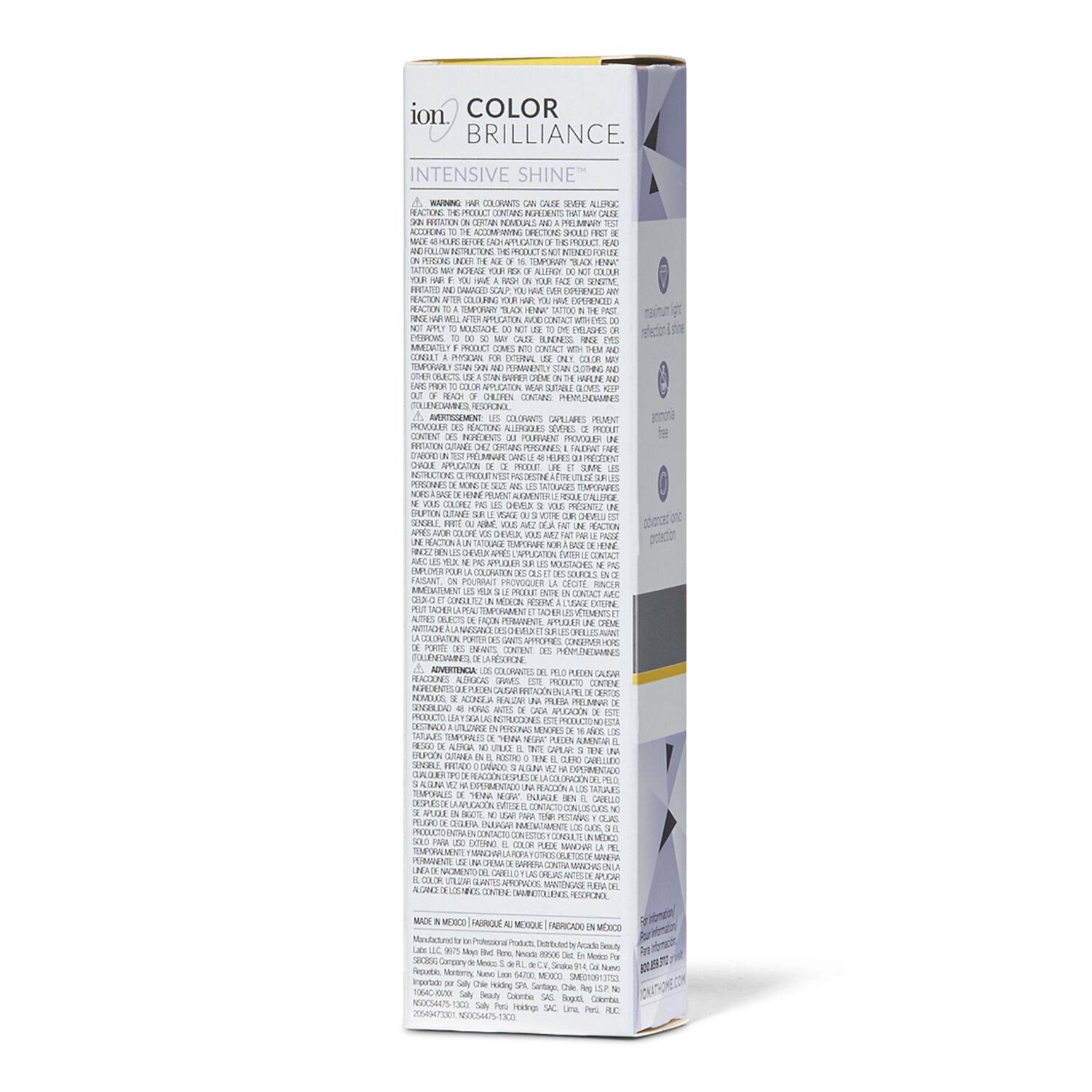 Medium Neutral Blonde - Ion Color Brilliance Demi-Permanent Creme Hair ...