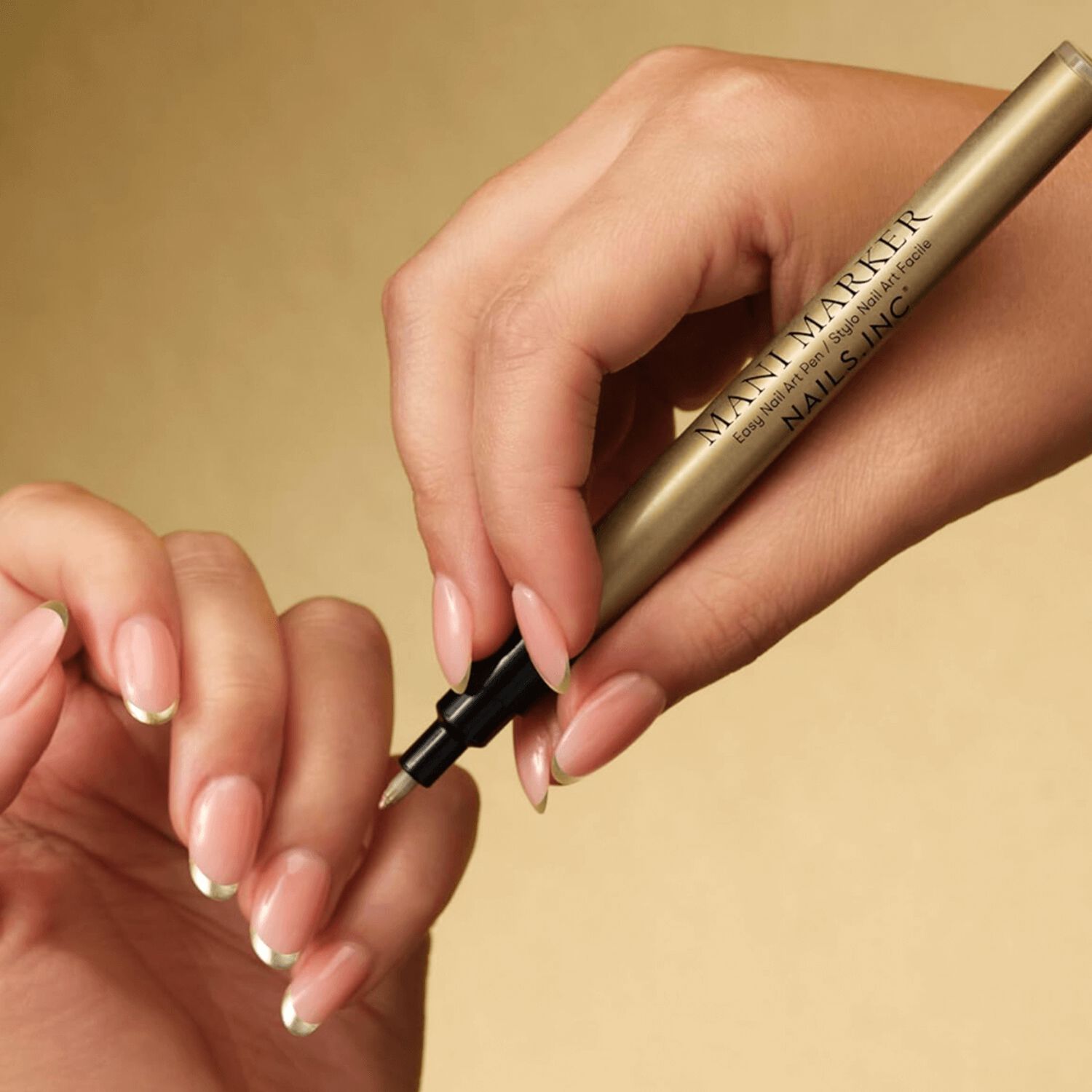 Nails INC Gold Mani Marker | Nail Polish Mani Marker | Sally Beauty