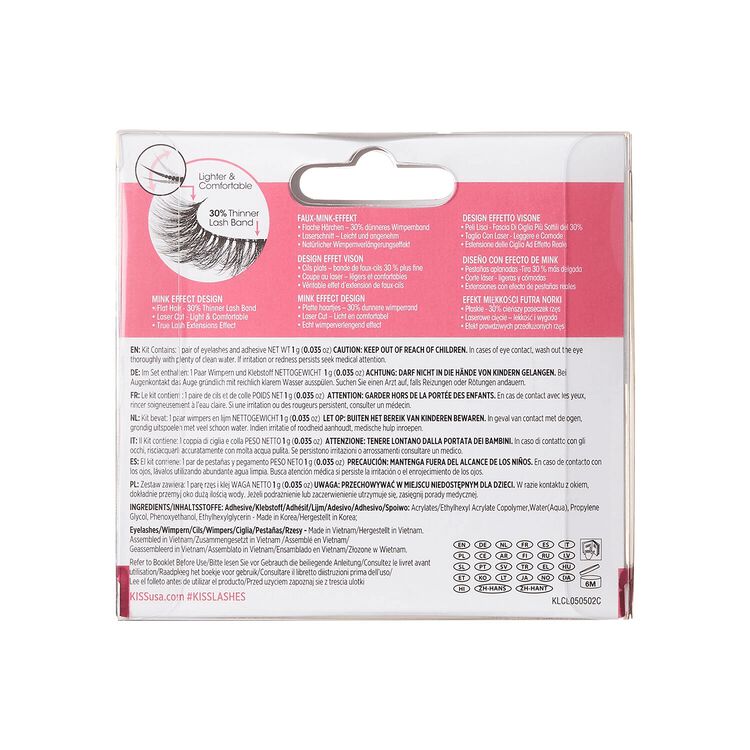 KISS Lash Couture LuXtensions Strip Lashes - Velvet | Sally Beauty