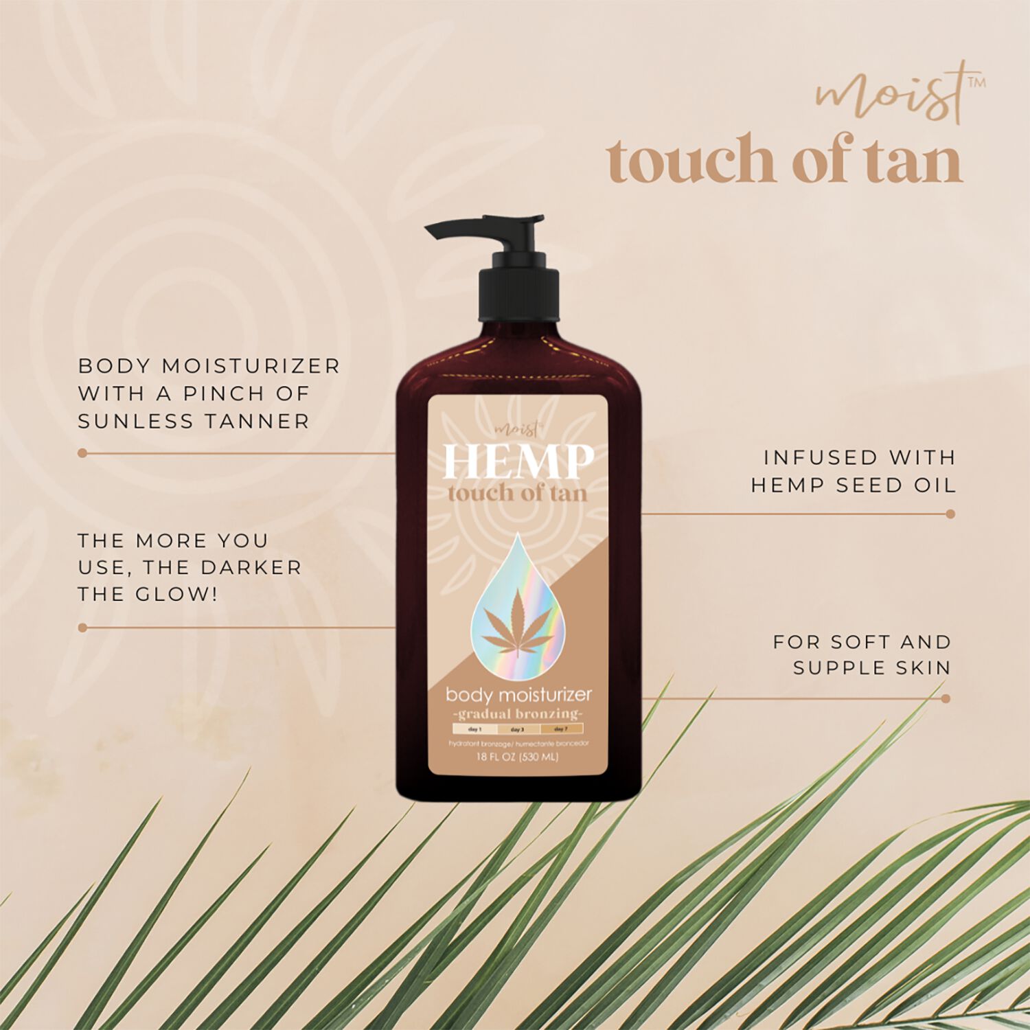 Creative Lab Hemp Bronzing Moisturizer