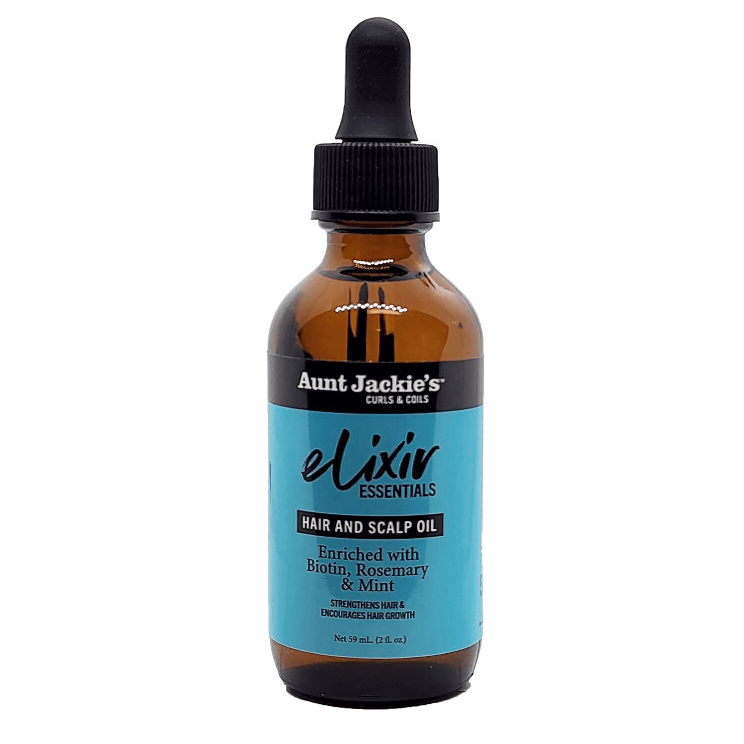 Aunt Jackie's Elixir Rosemary and Mint, Biotin | Textured Hair | Sally ...