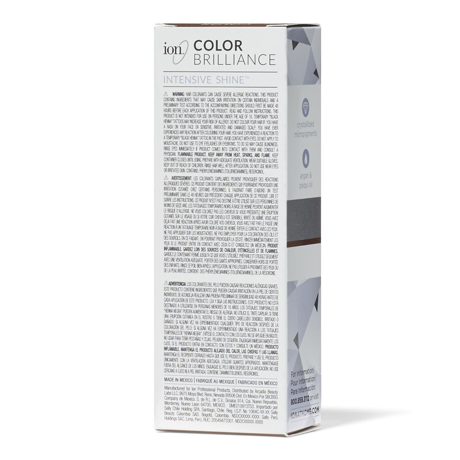 Ion 5G Light Golden Brown Permanent Liquid Hair Color by Color ...