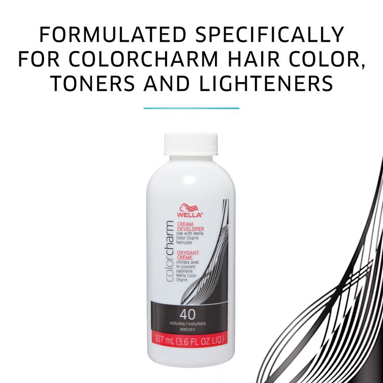 Wella Color Charm 40 Volume Creme Developer 3.6 oz. | Color Developers