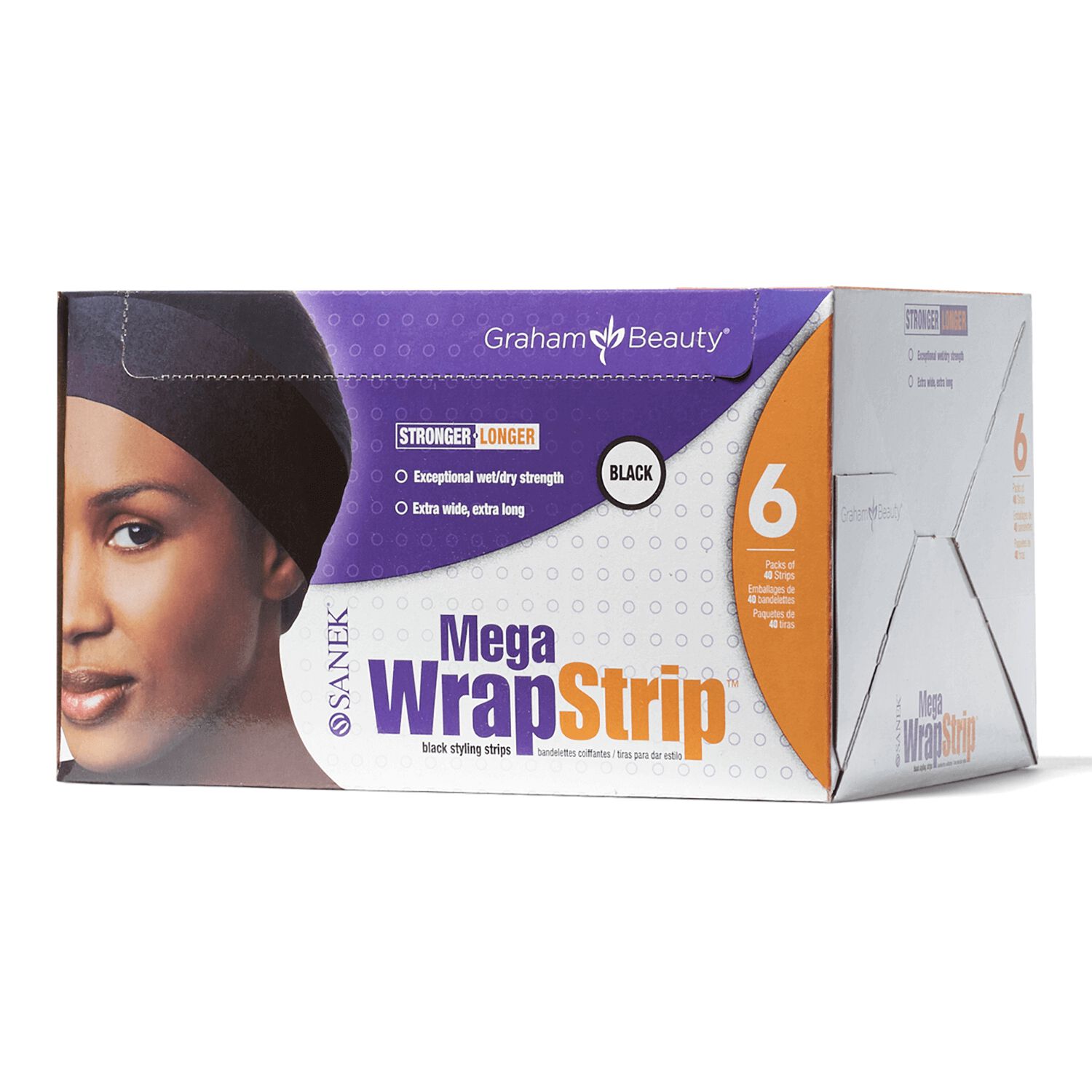 Sanek Mega Wrap Strip Refills Black
