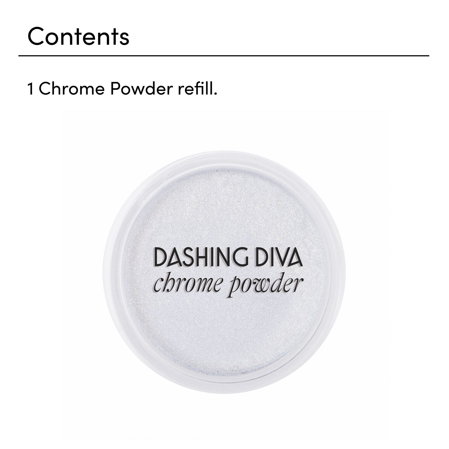 Dashing Diva Chrome Powder White Pearl | Sally Beauty