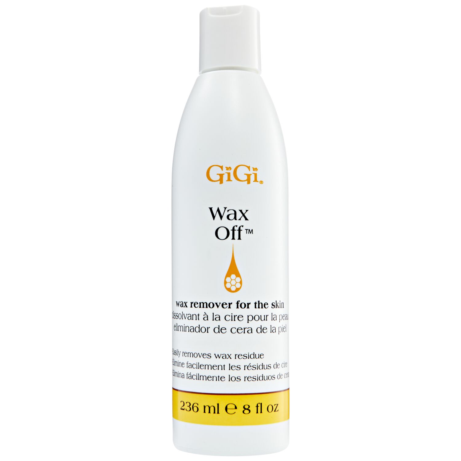 GiGi Wax Off Wax Remover 8 oz | Hair Removal Waxes