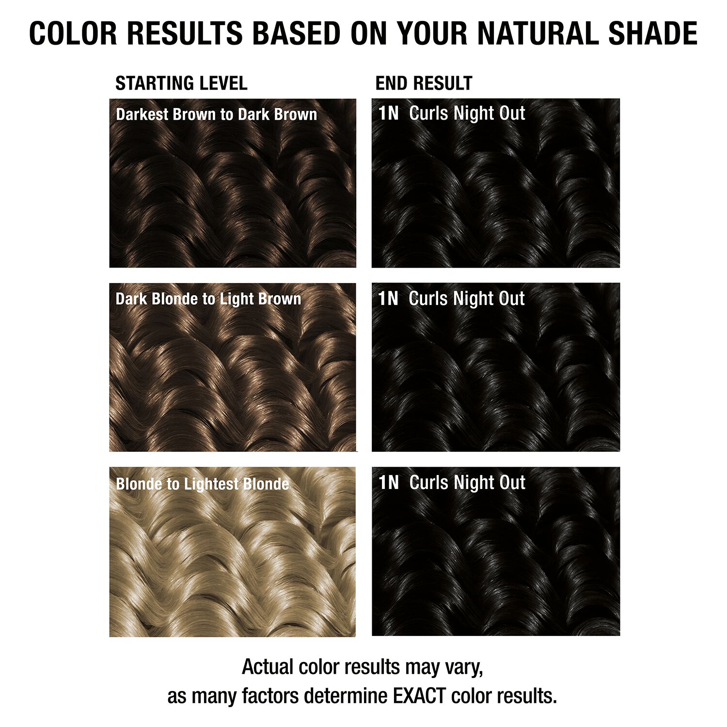 All About Curls Curls' Night Out 1N Permanent Hair Color | Sally Beauty