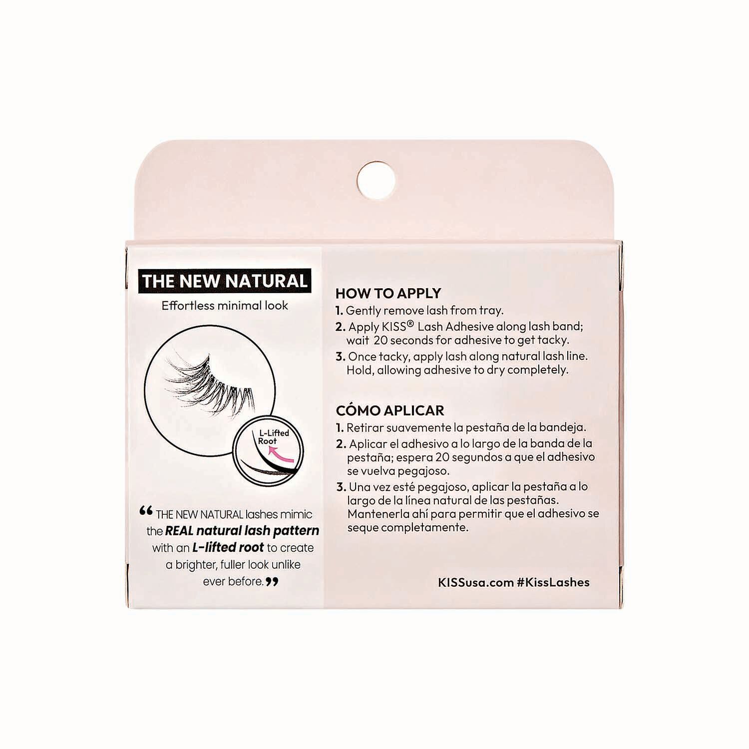 KISS The New Natural Half Strip False Eyelashes - Freckles | Sally Beauty