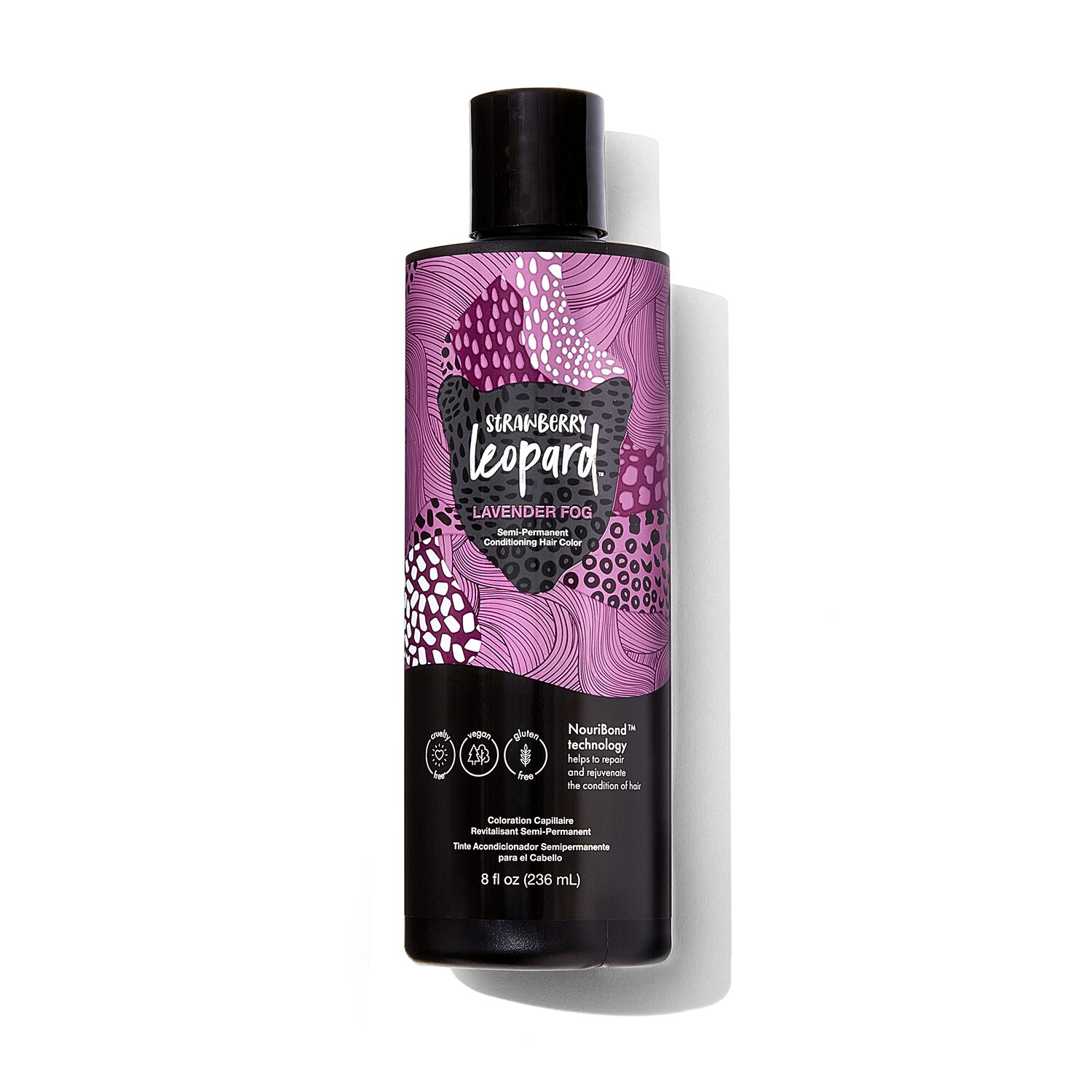 Strawberry Leopard Lavender Fog Semi Permanent Conditioning Hair Color ...