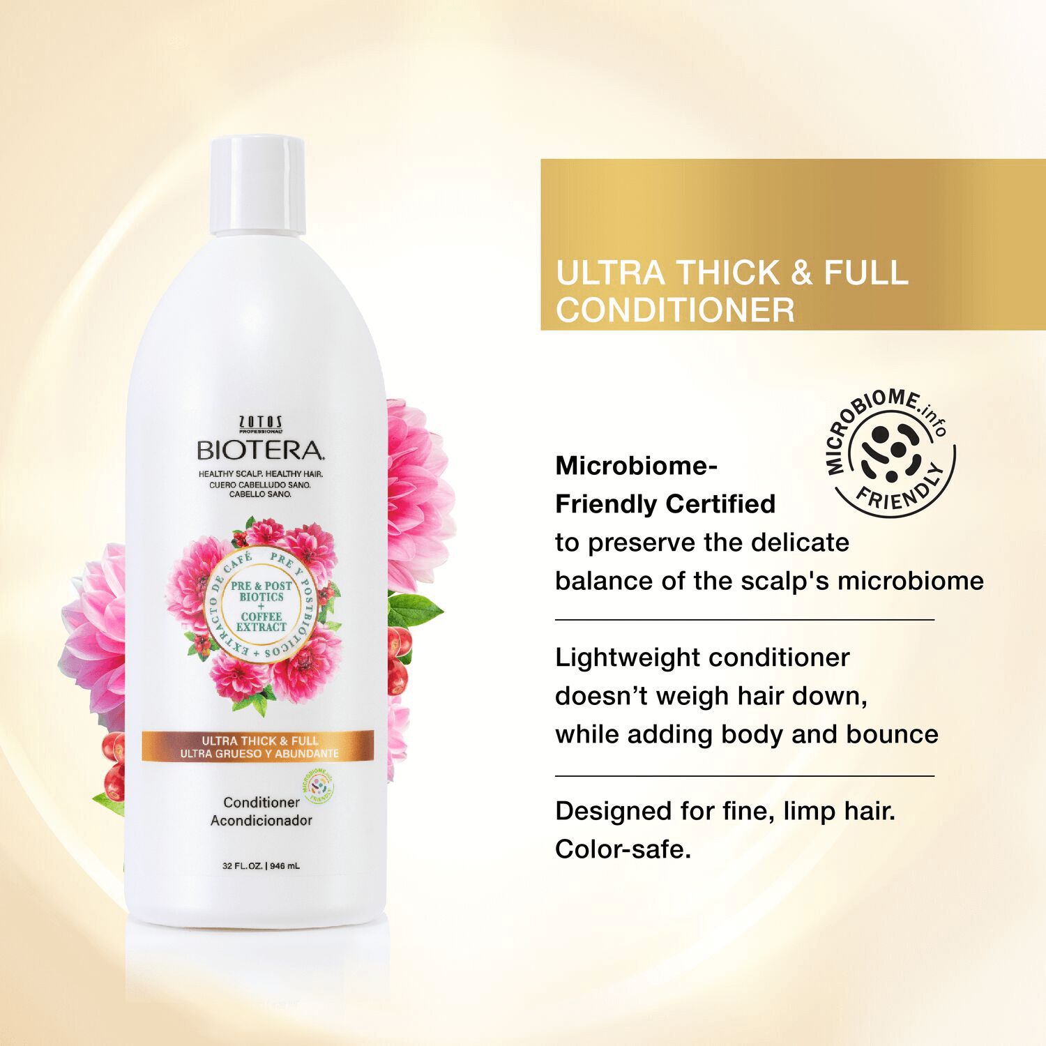 Biotera Ultra Thick & Full Conditioner 32 oz | Sally Beauty