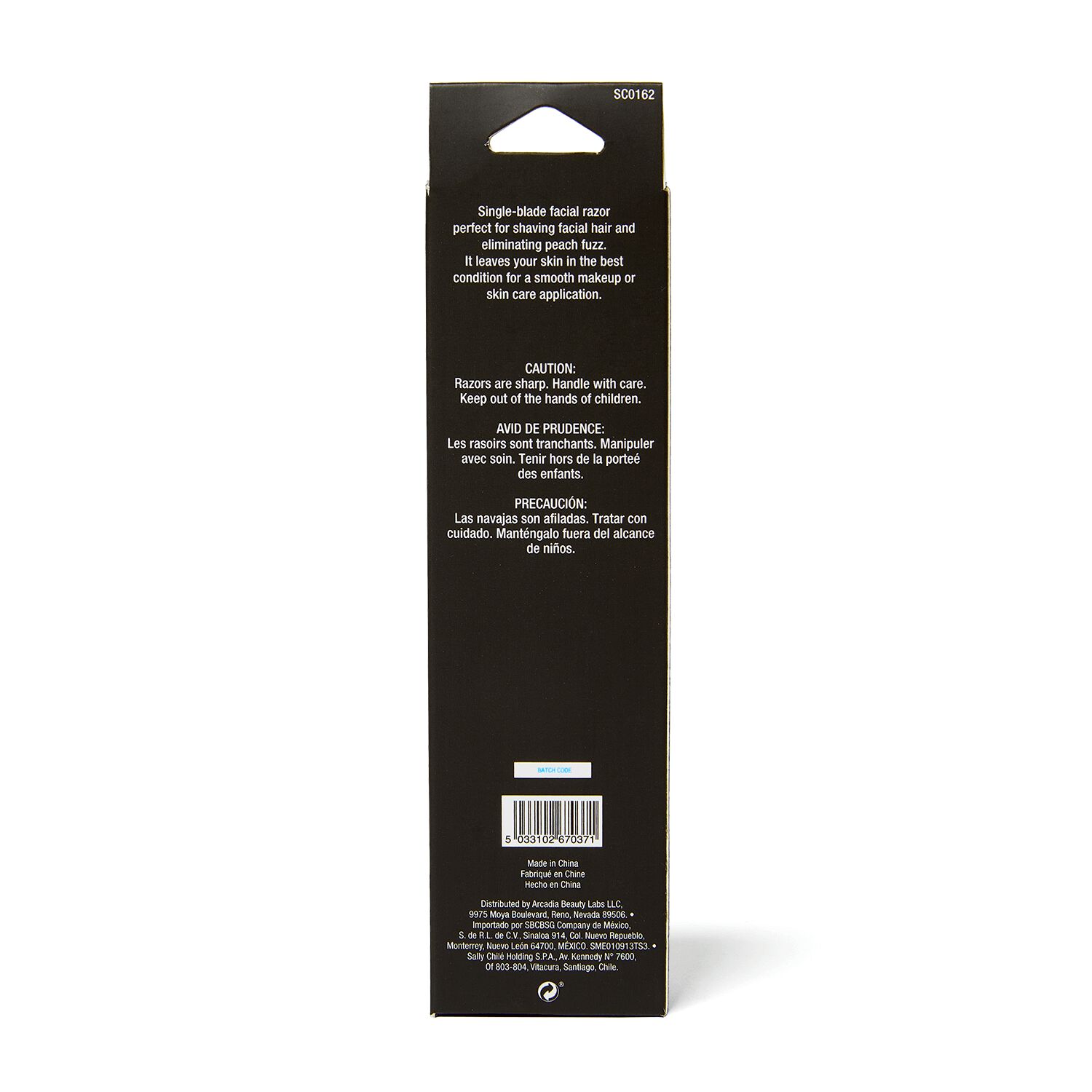 Salon Care Facial Razors | Sally Beauty