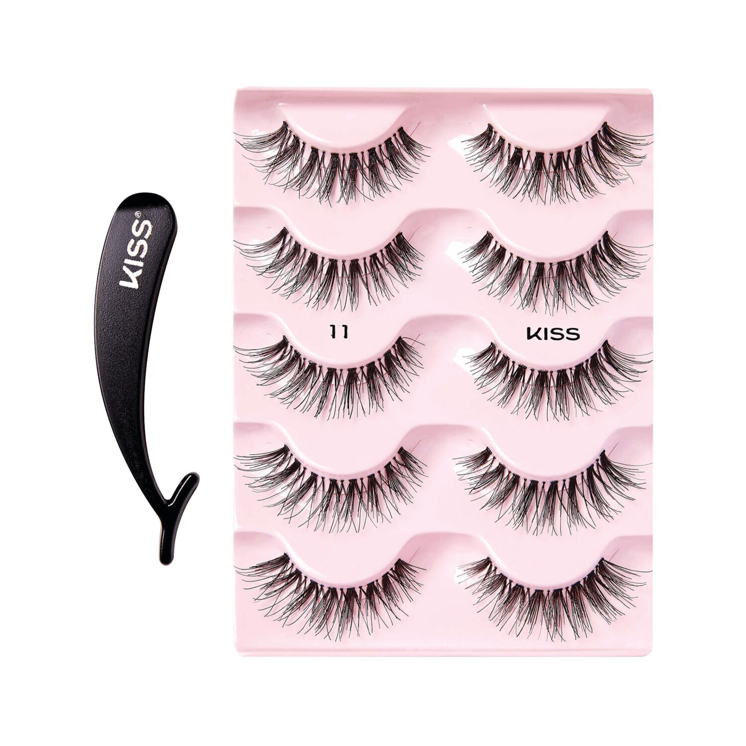 KISS #11 So Wispy False Eyelashes 5-Pair Multipack | Sally Beauty